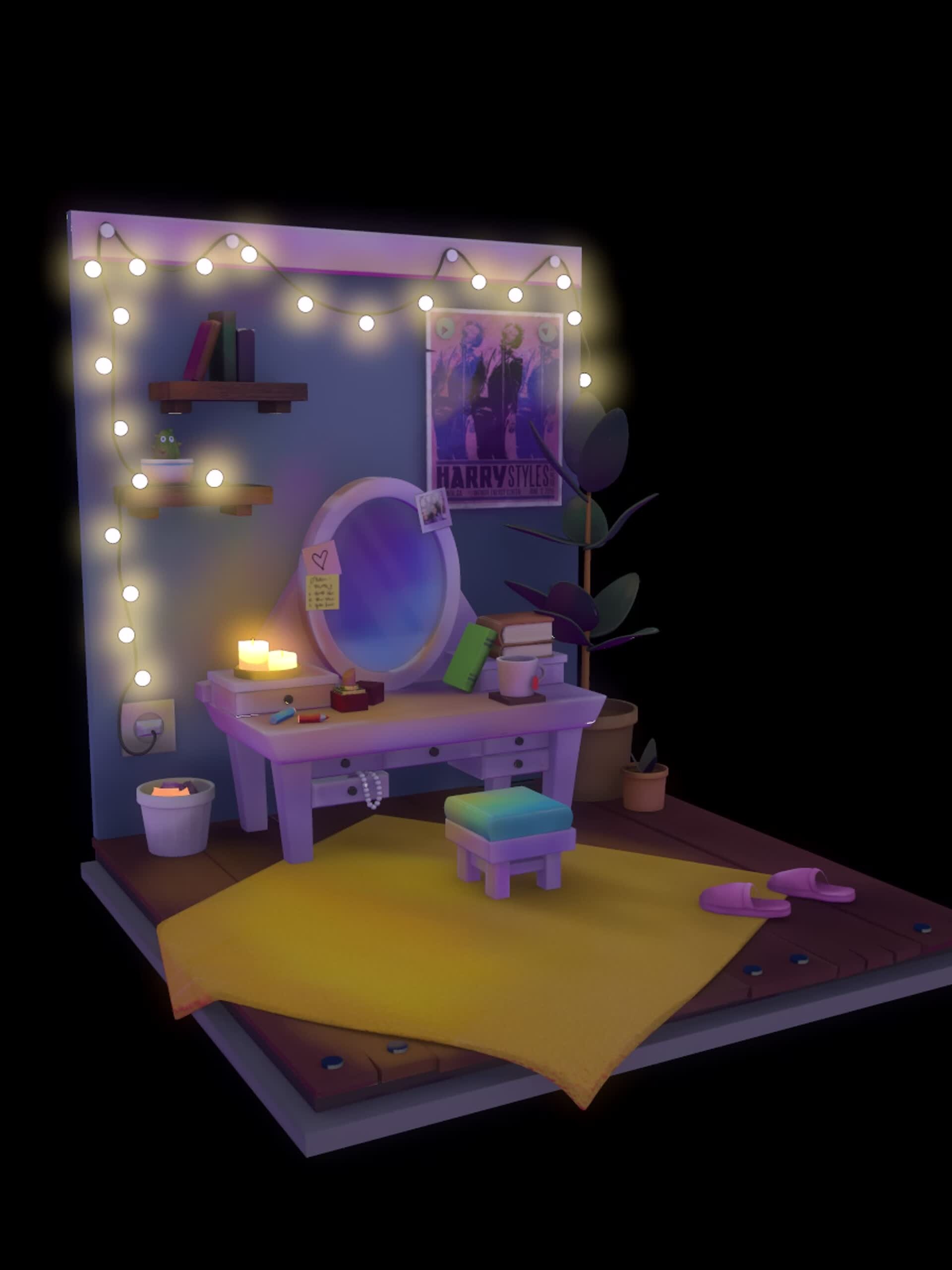 ArtStation - the cozy room