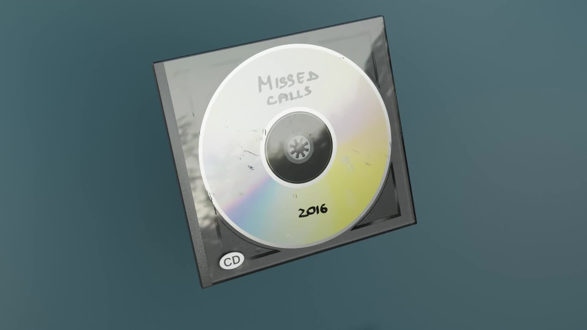 ArtStation - spinning cd