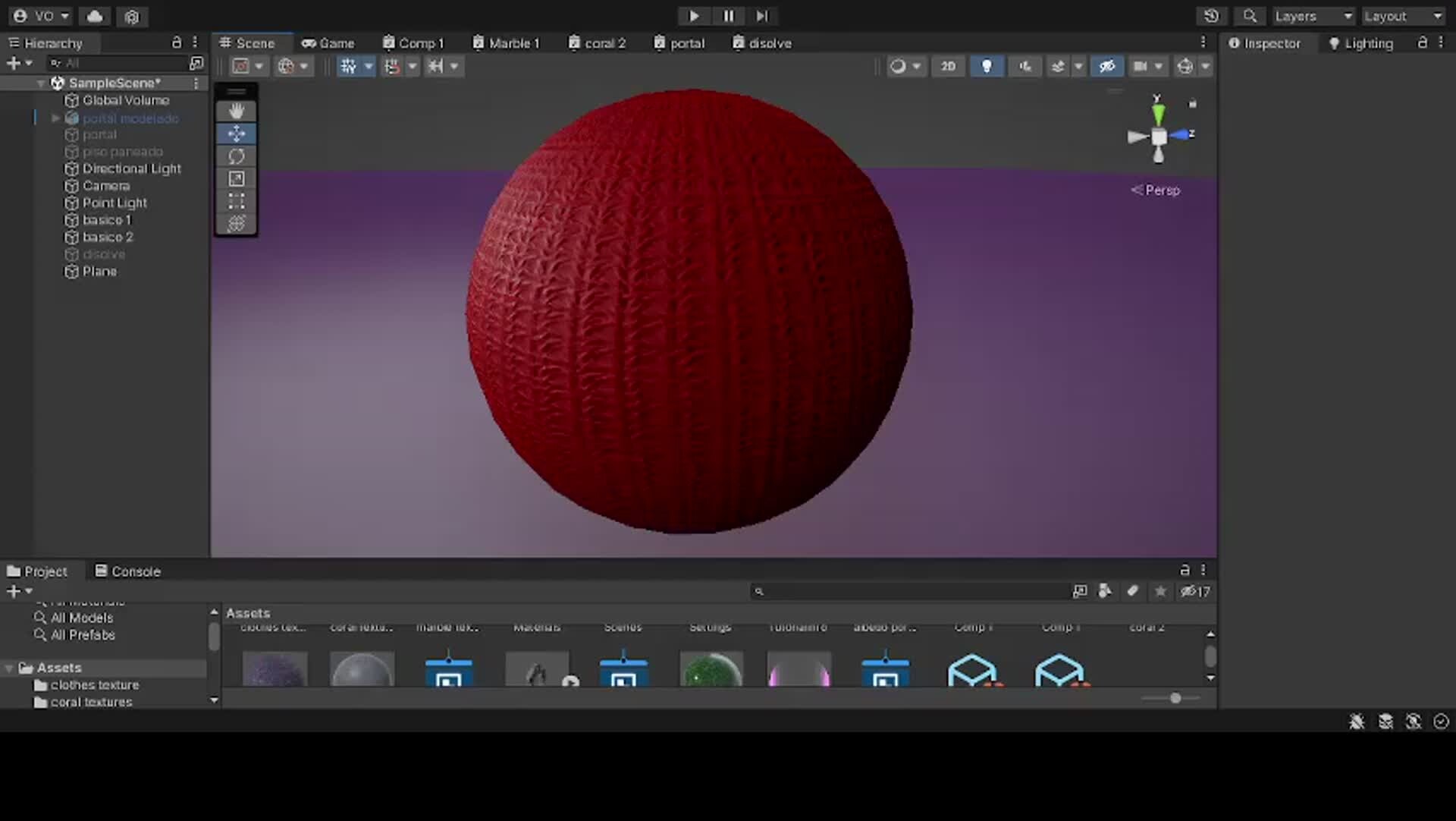 ArtStation - Unity materials project