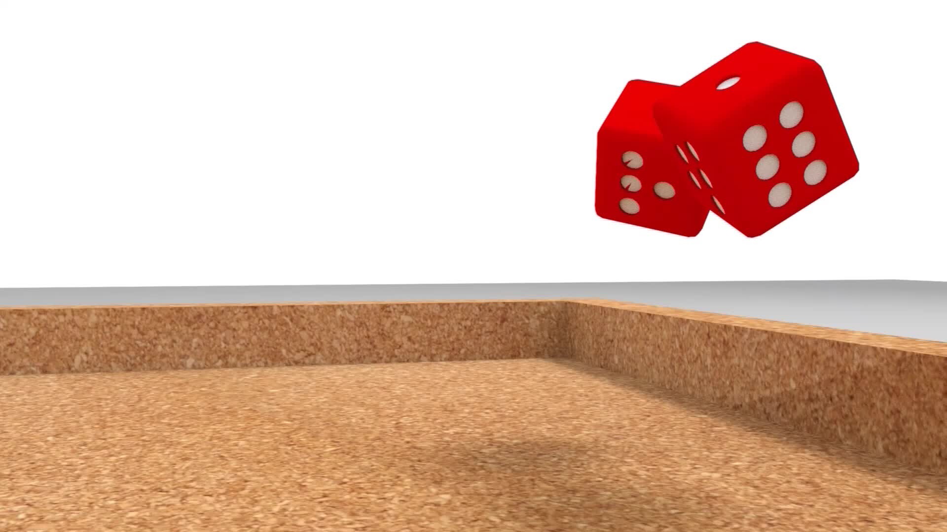 ArtStation - dice rolling simulation