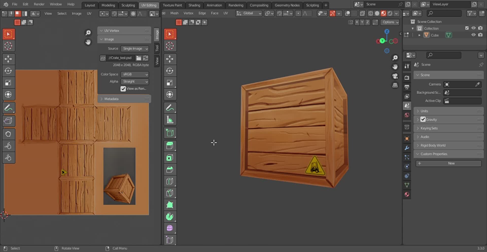 ArtStation - Game ready asset: Box