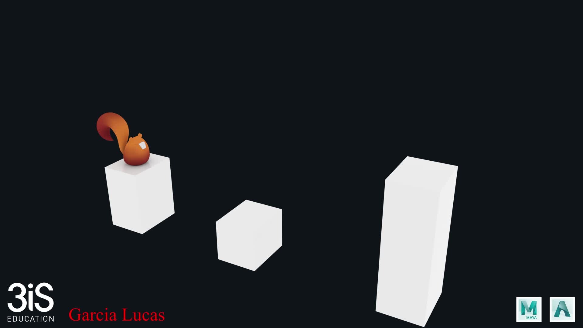 ArtStation - 3D Animation : Squirrel Jump