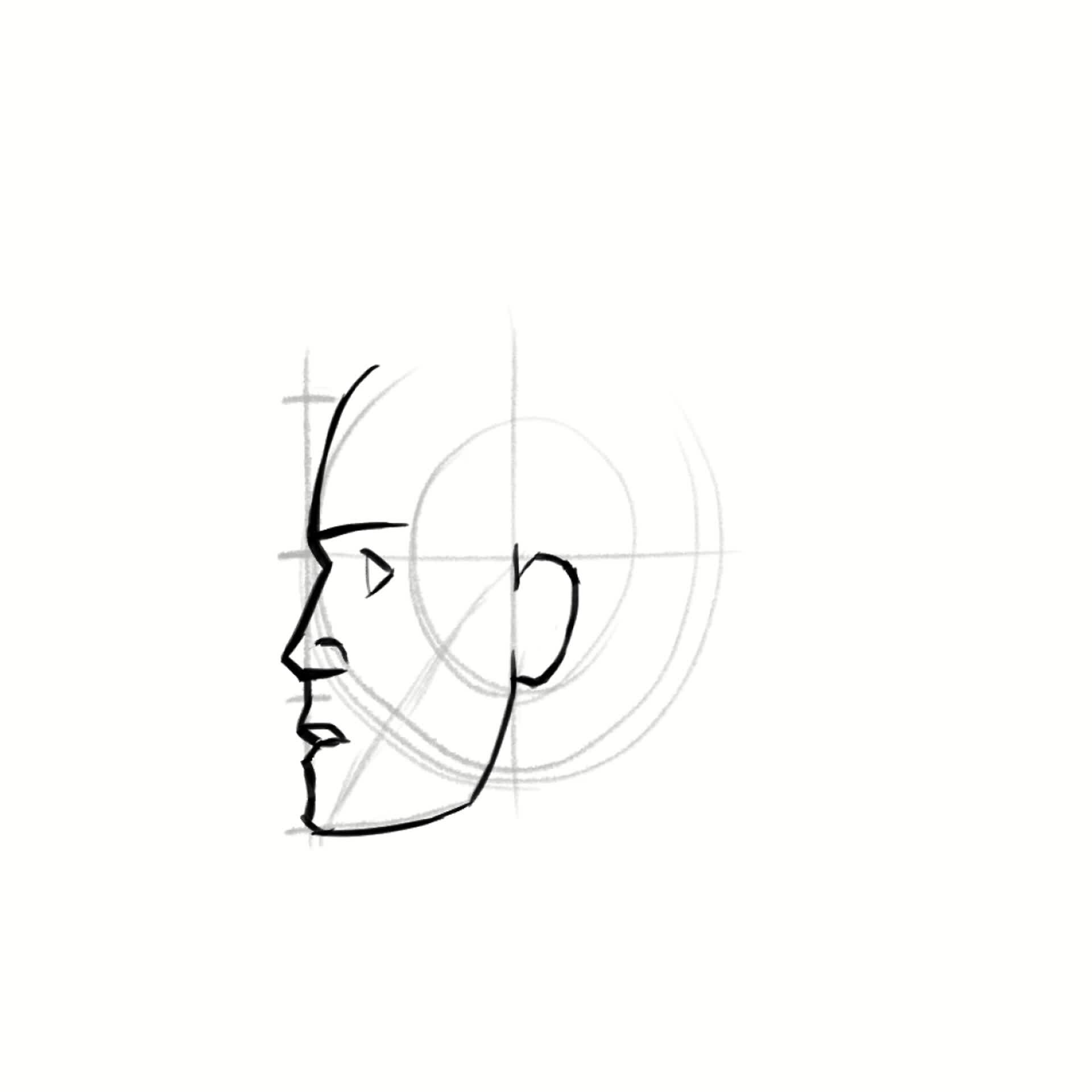 ArtStation - Time lapse of me drawing a face