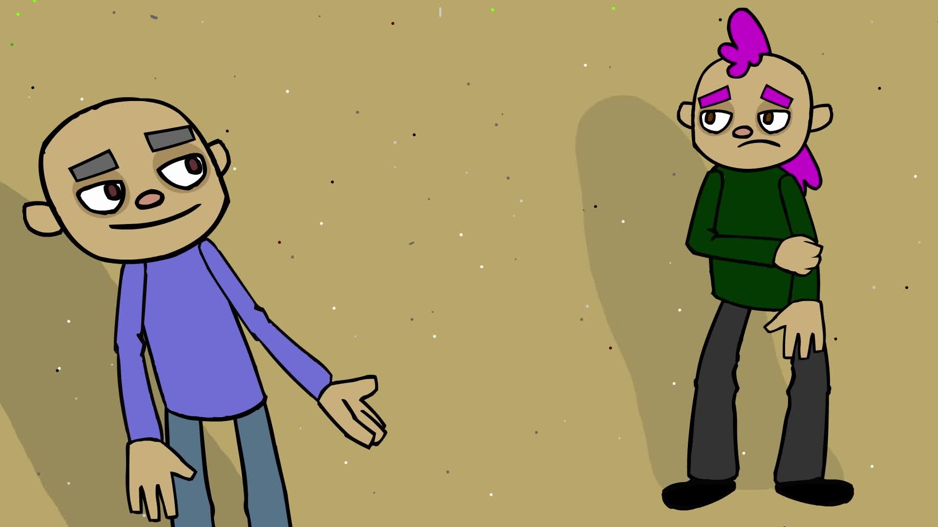 ArtStation - 2D animation "Happy Life" | Adobe Animate