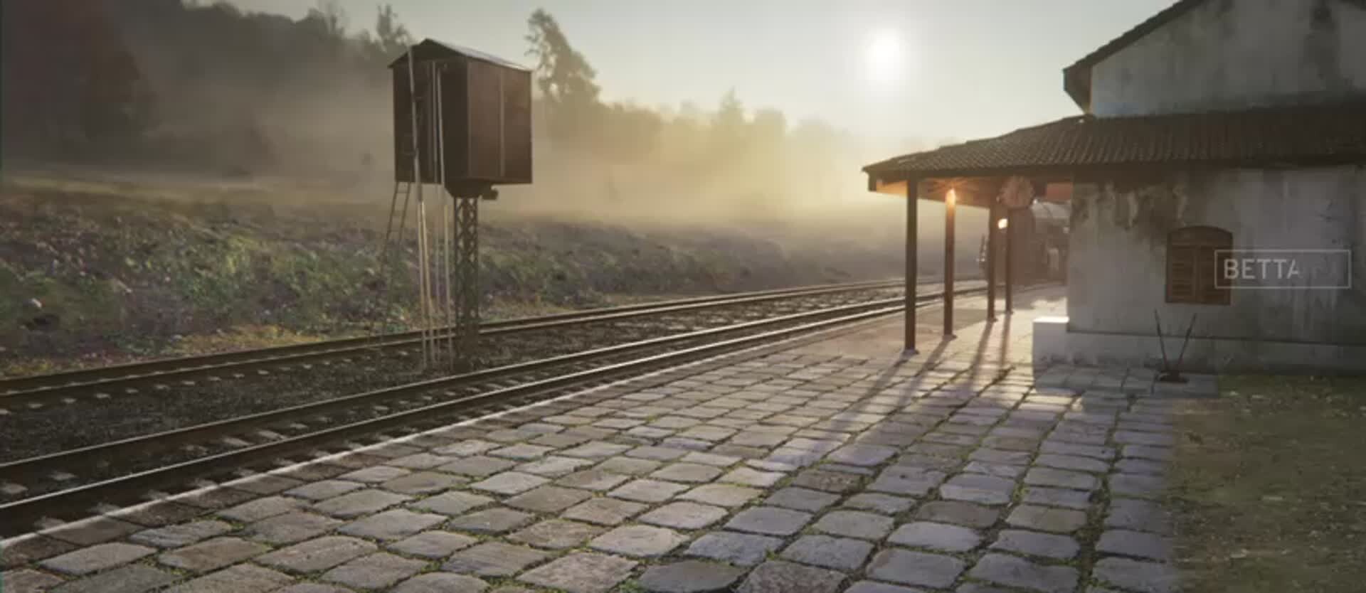 ArtStation - Train Station