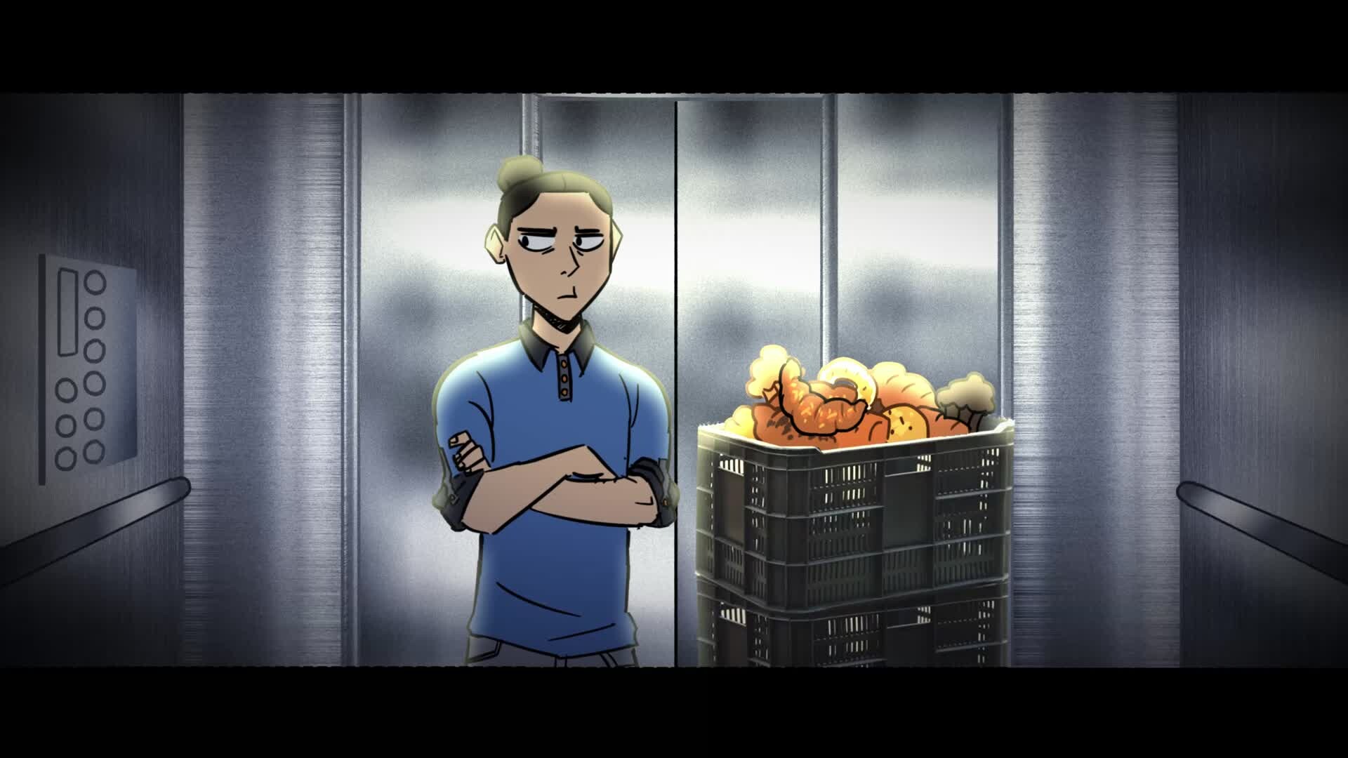 ArtStation - Leftover croissant