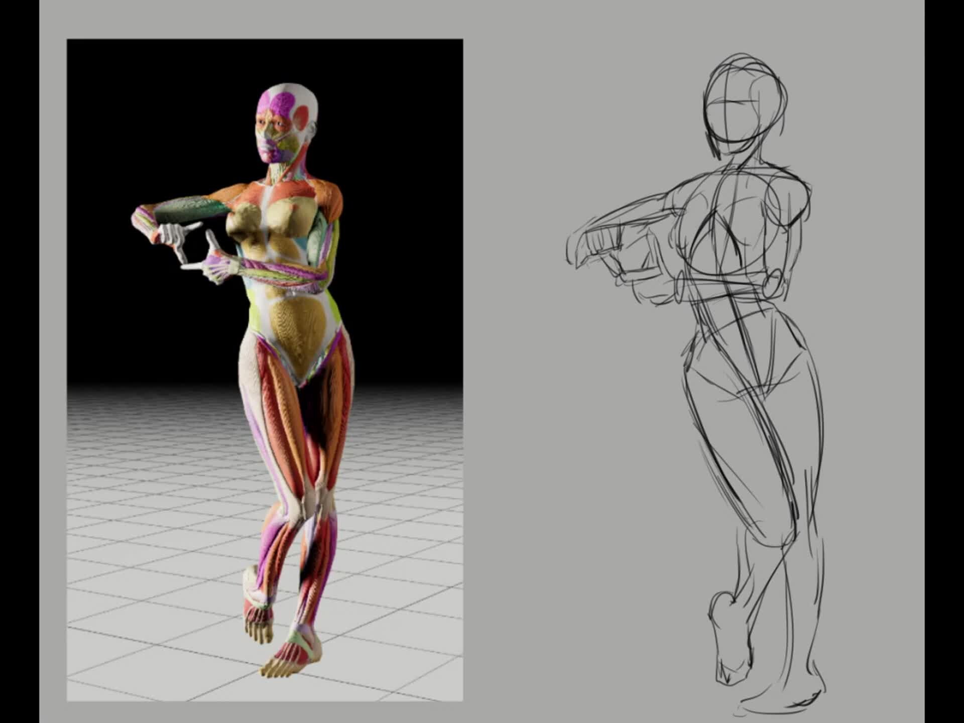 ArtStation - Pose practice
