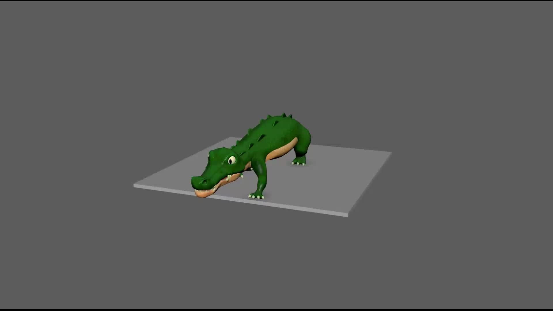 ArtStation - Croco set of animations