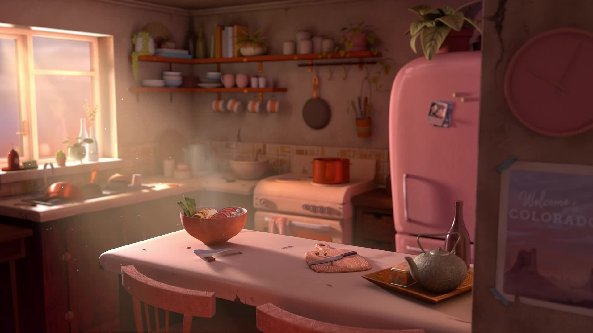 ArtStation - Kitchen Scene