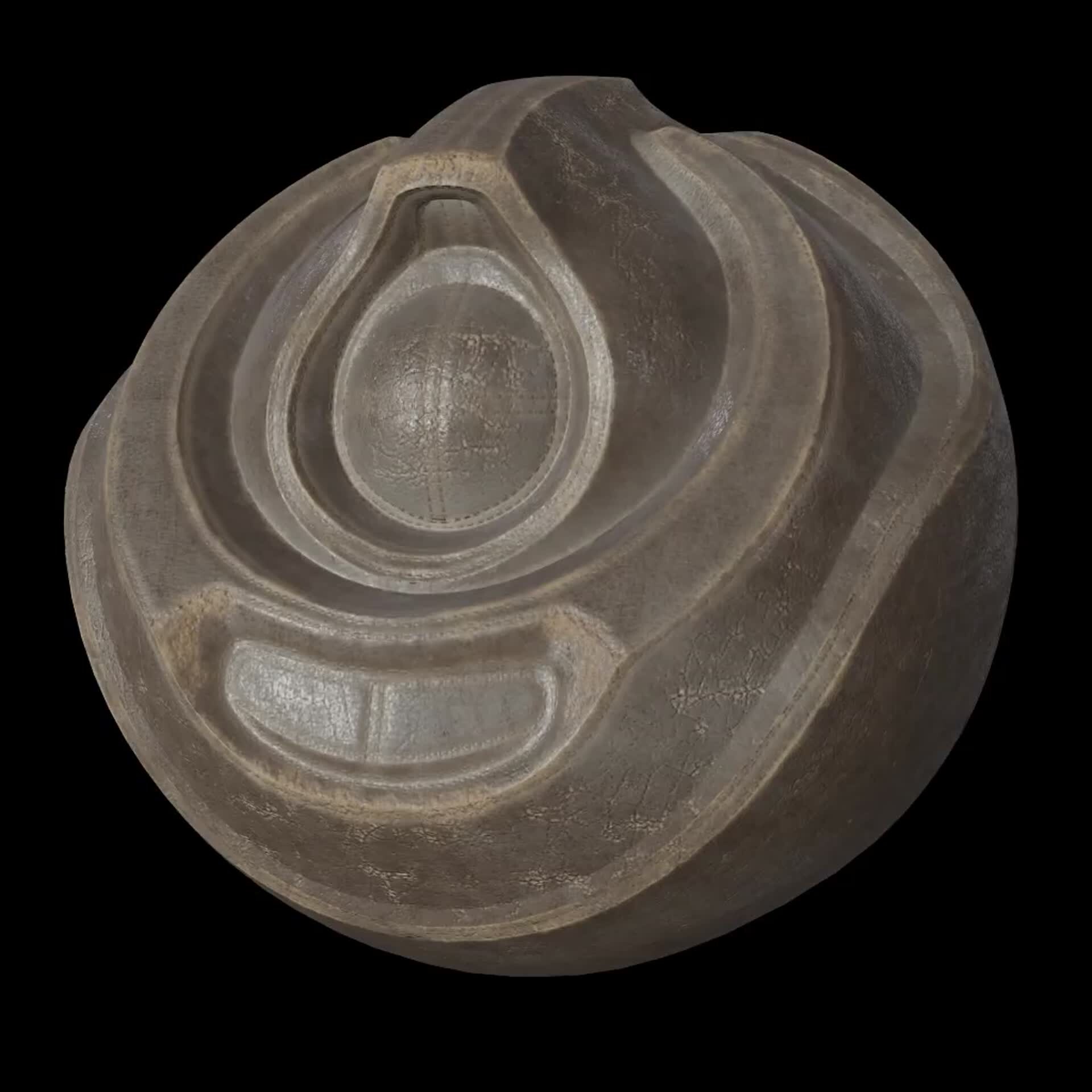 ArtStation - Shader Ball Retopology and Material Study