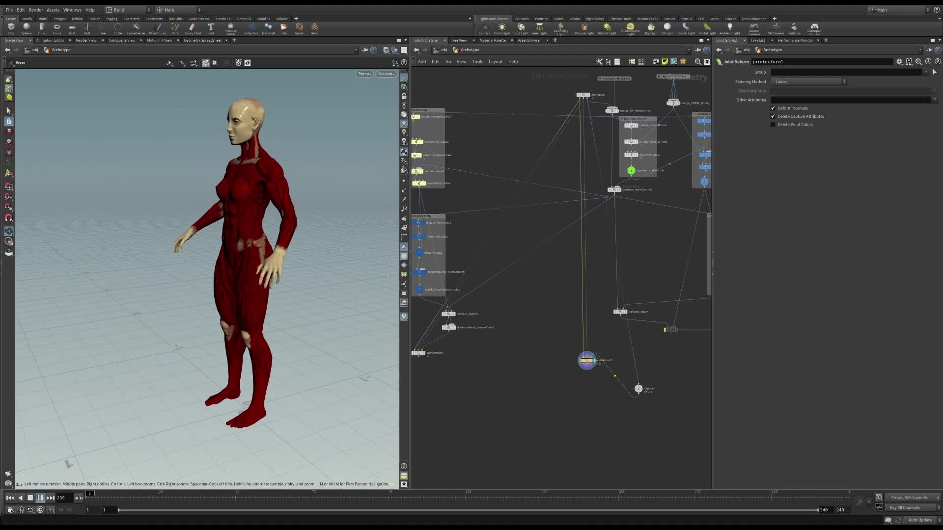 ArtStation - WIP | Rigging in Houdini