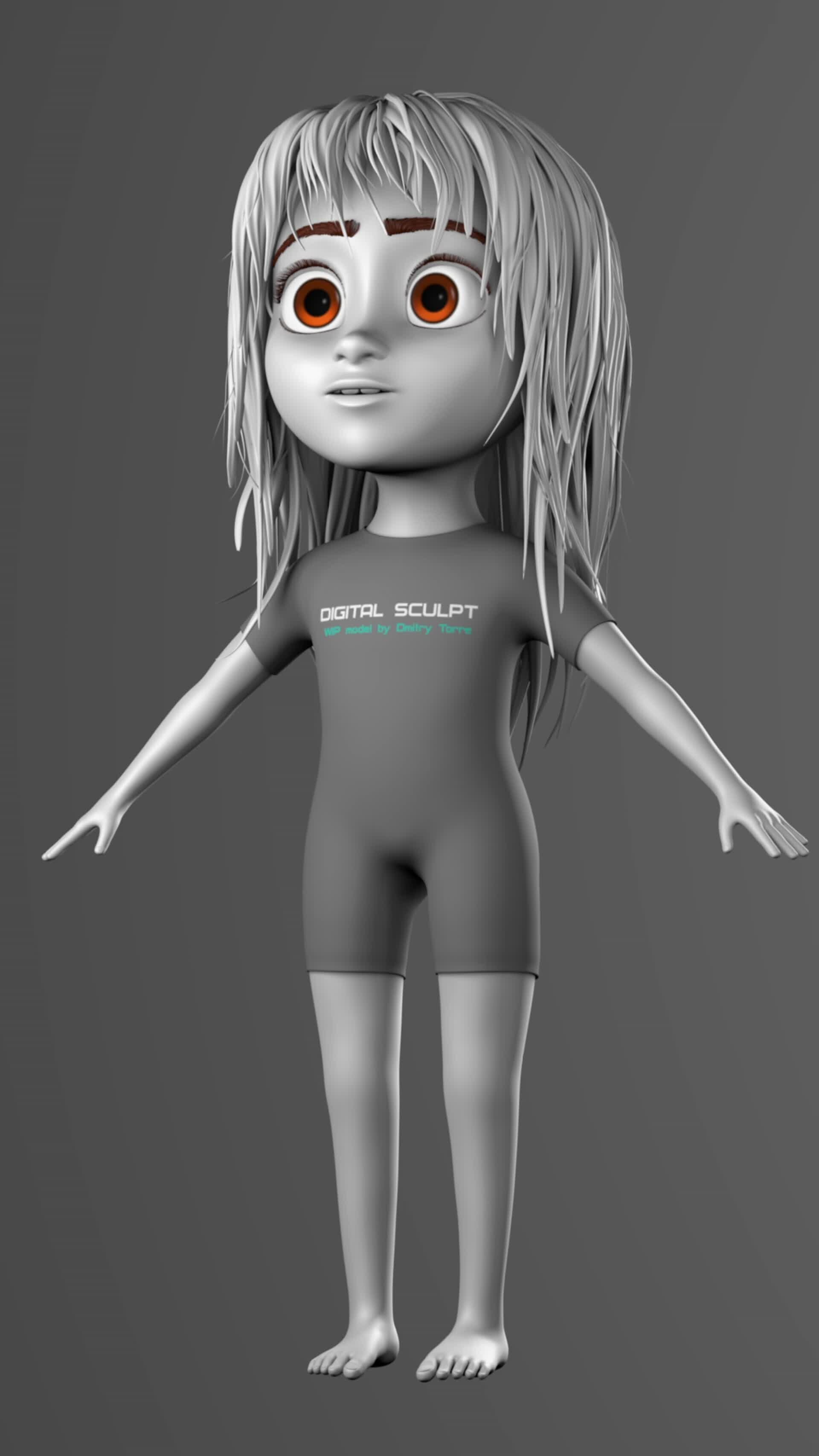 ArtStation - Annie (WIP)