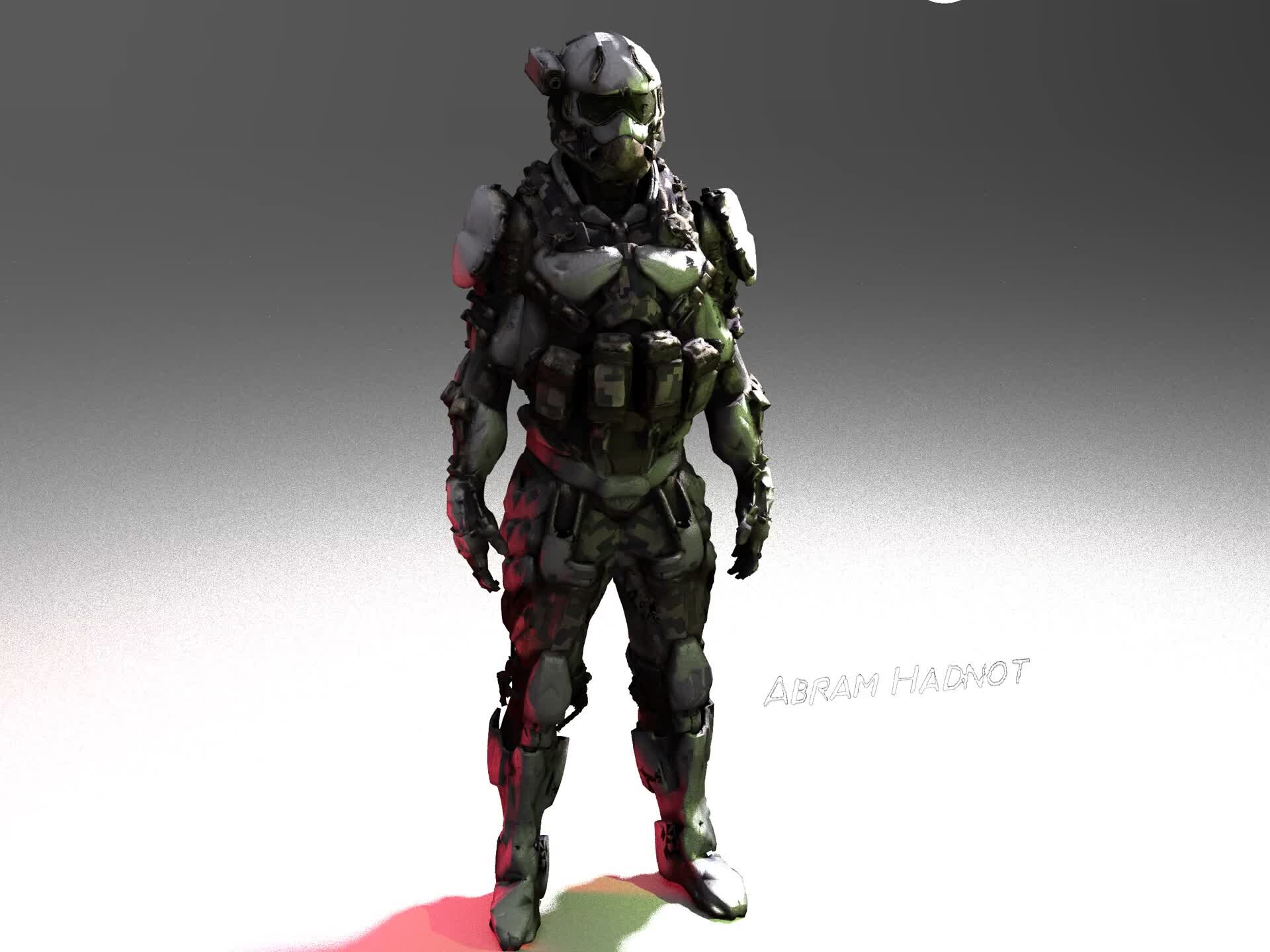 ArtStation - Private Military Operator suit