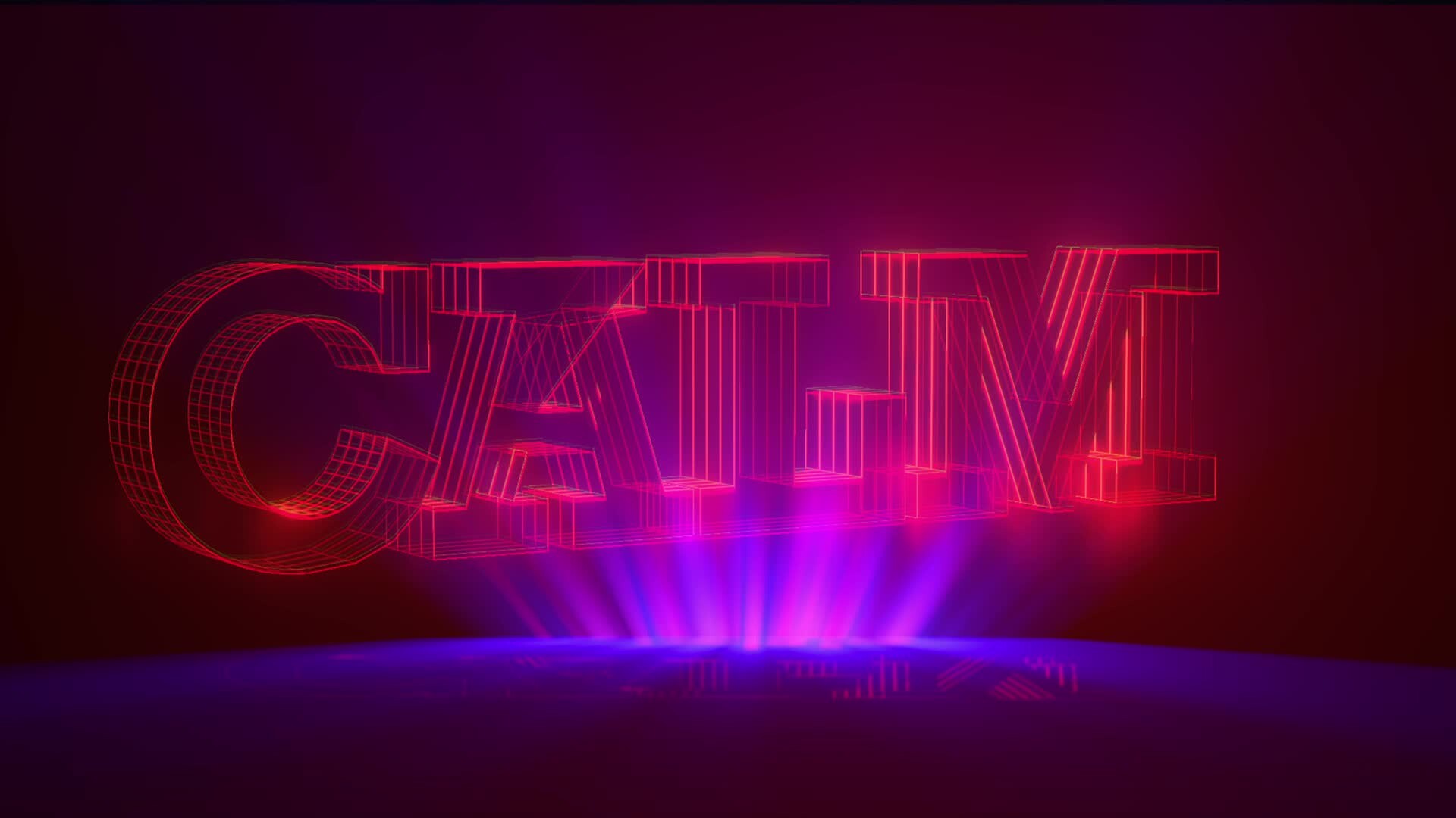 ArtStation - 'CALM' - 3D Animated Text