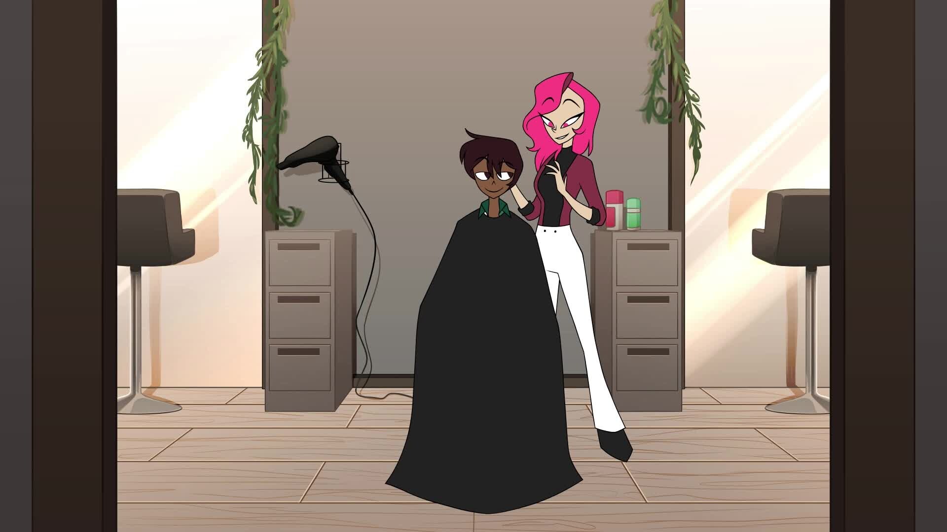 ArtStation - Character Interaction | School Assignment