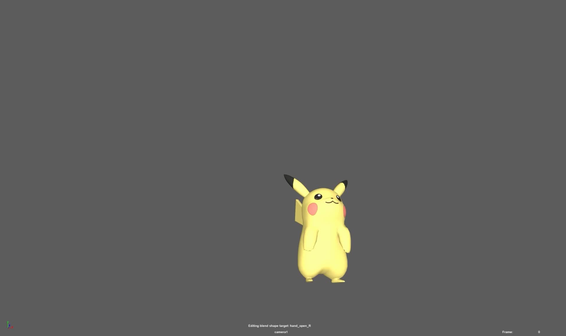 ArtStation - Pikachu Jump Animation