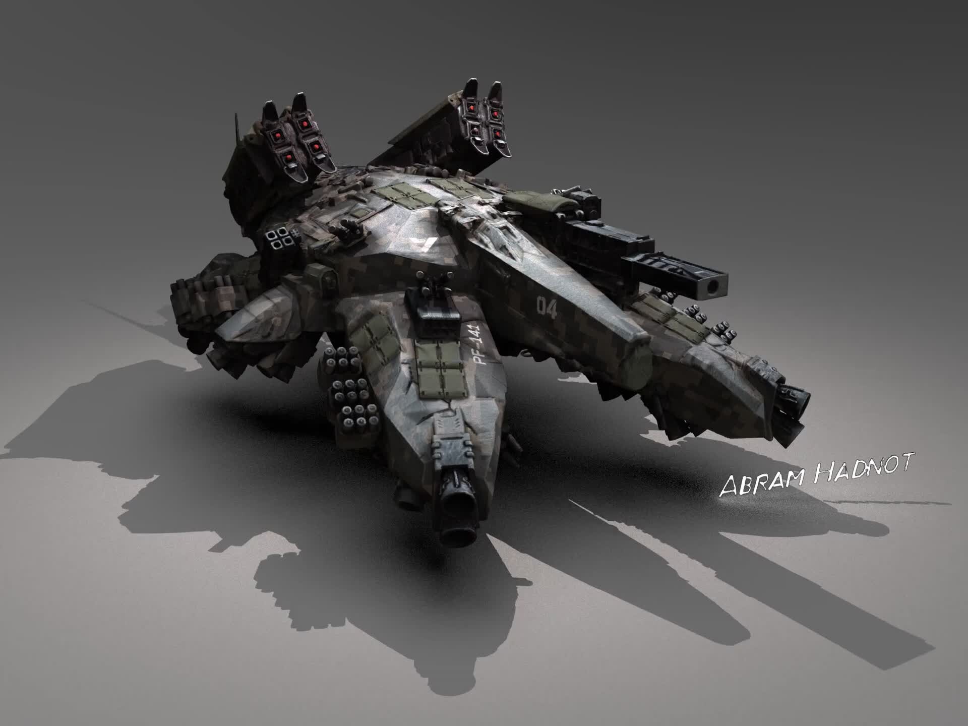 ArtStation - Zulu-2 Ground Superiority Siege Engine