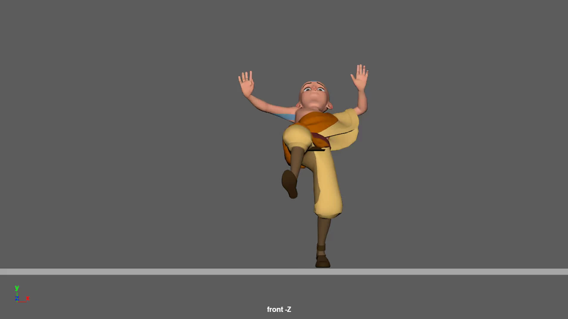 ArtStation - Personality walk cycle animation