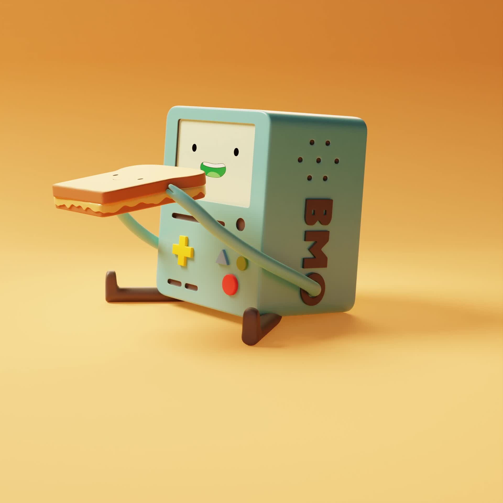 ArtStation - BMO & Sandwich