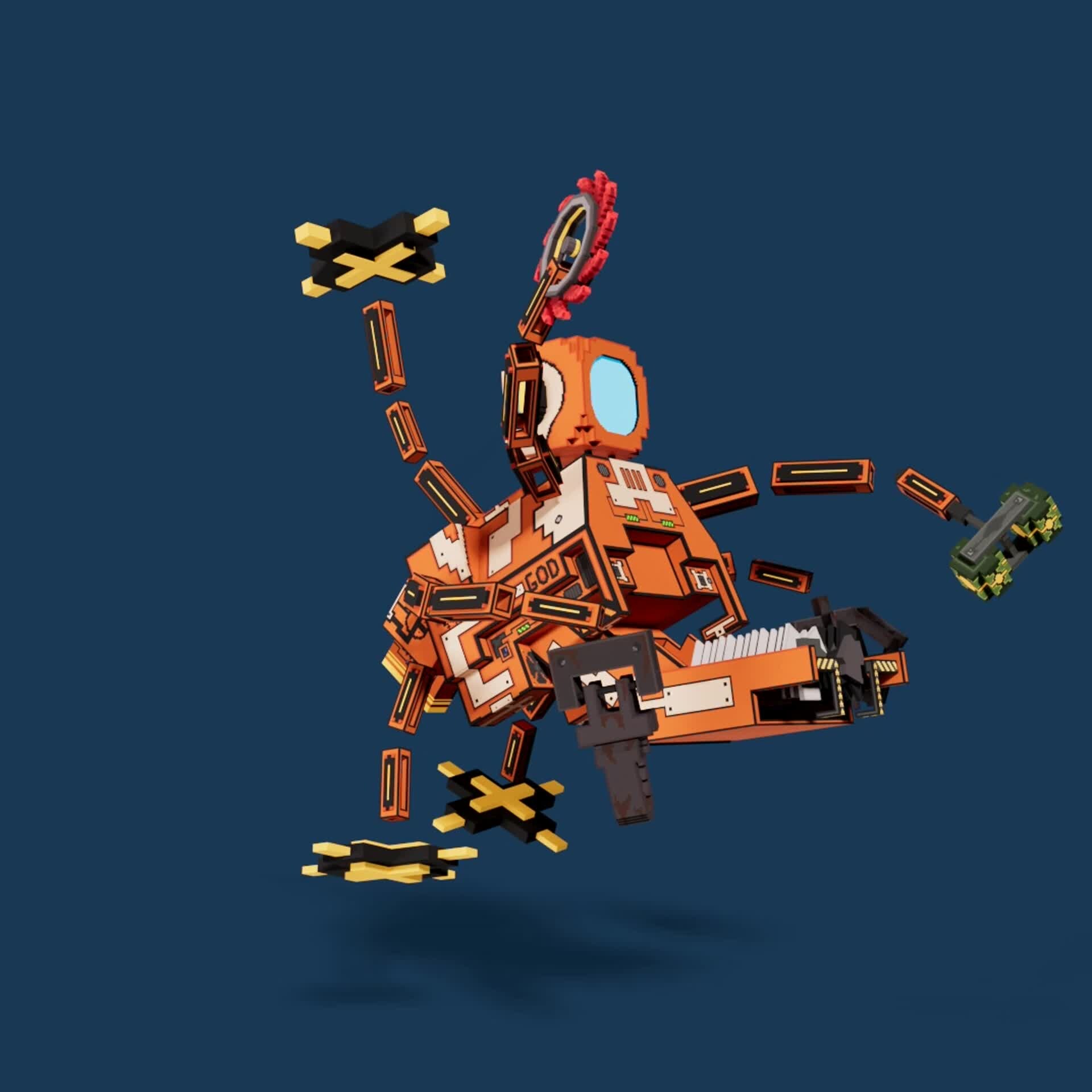 ArtStation - Destroyer machine