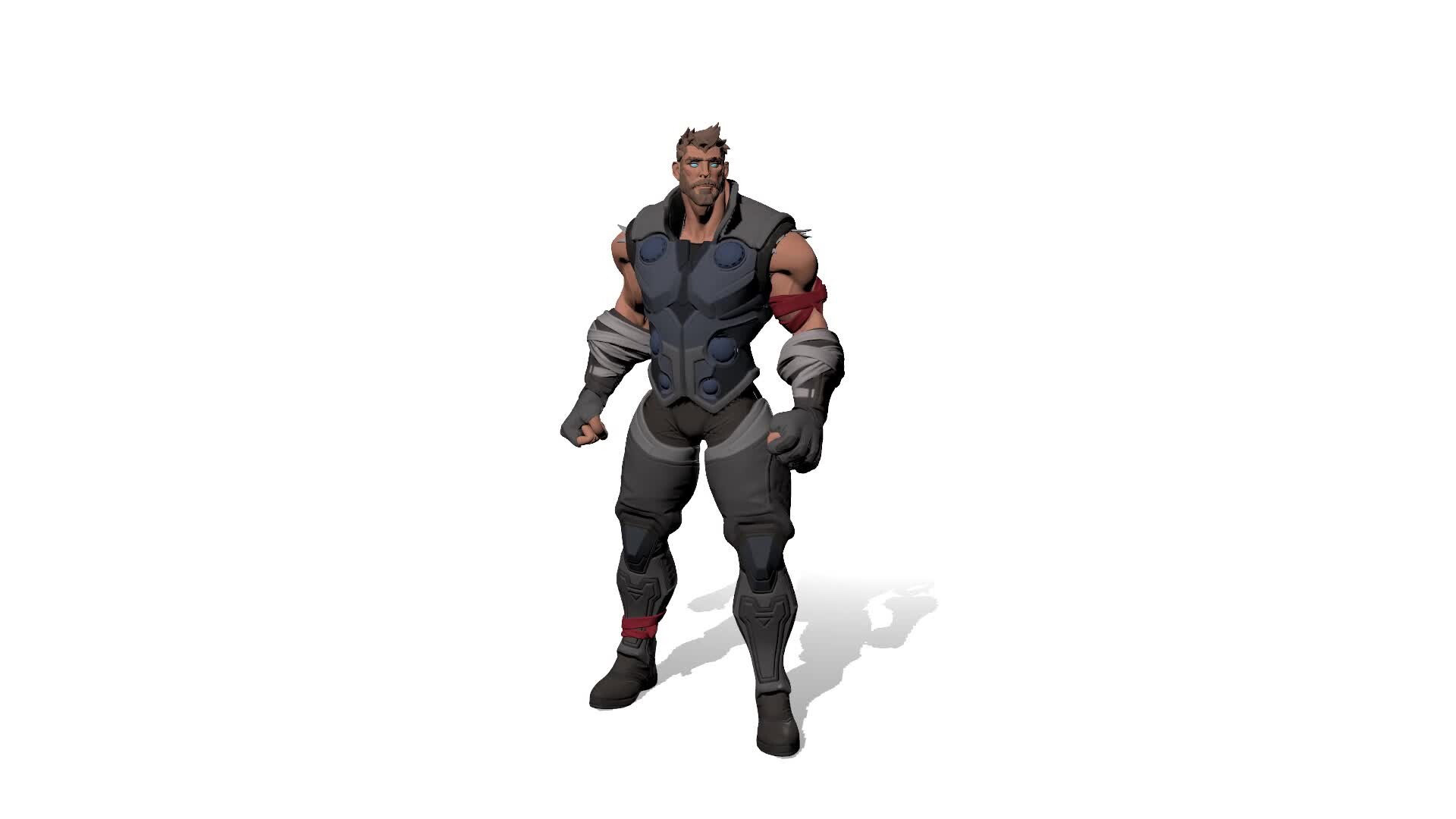 ArtStation - Thor Attack Animations