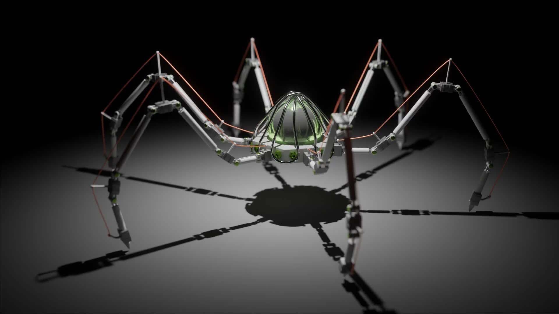 ArtStation - Robotic spider animaton!