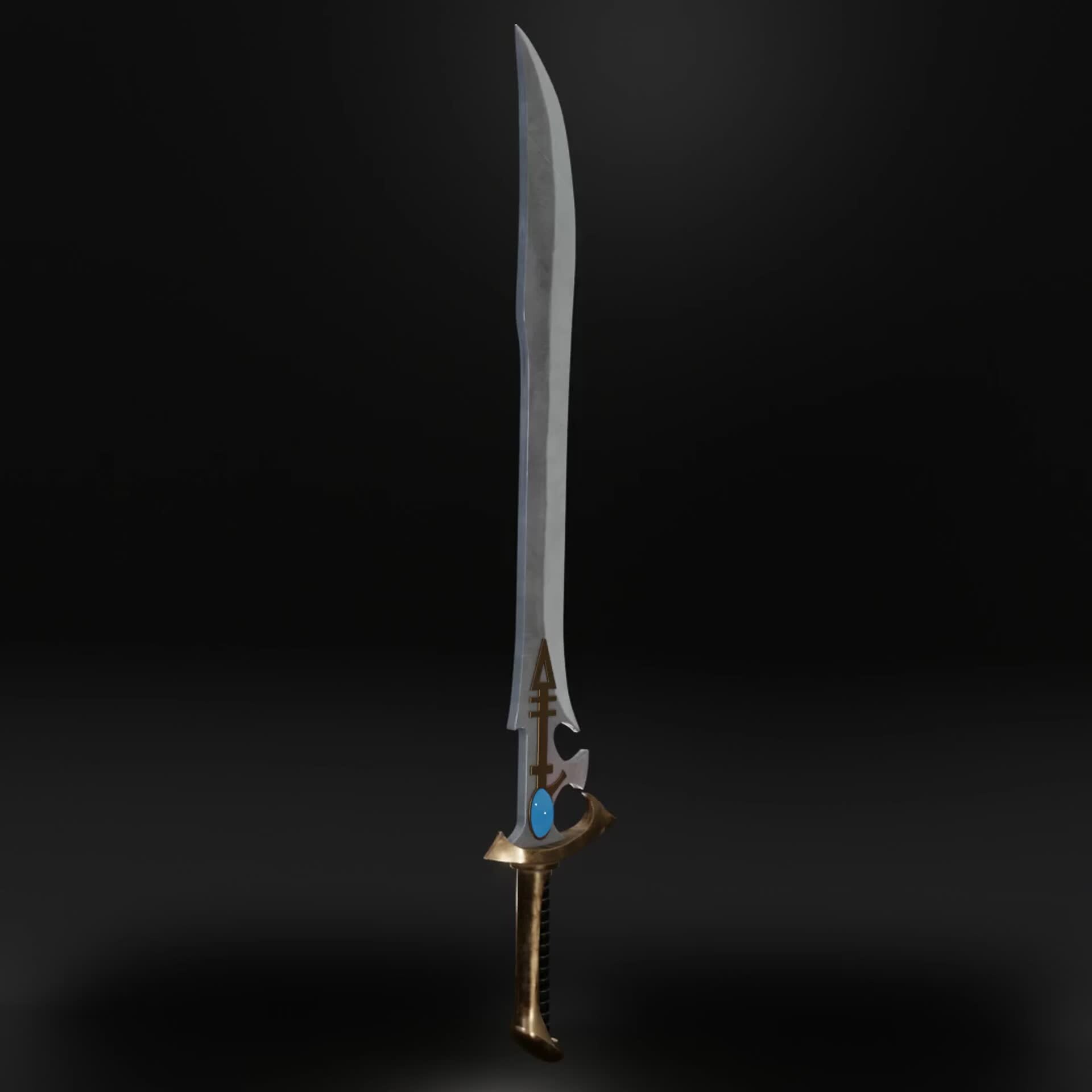 ArtStation - Eldar Sword