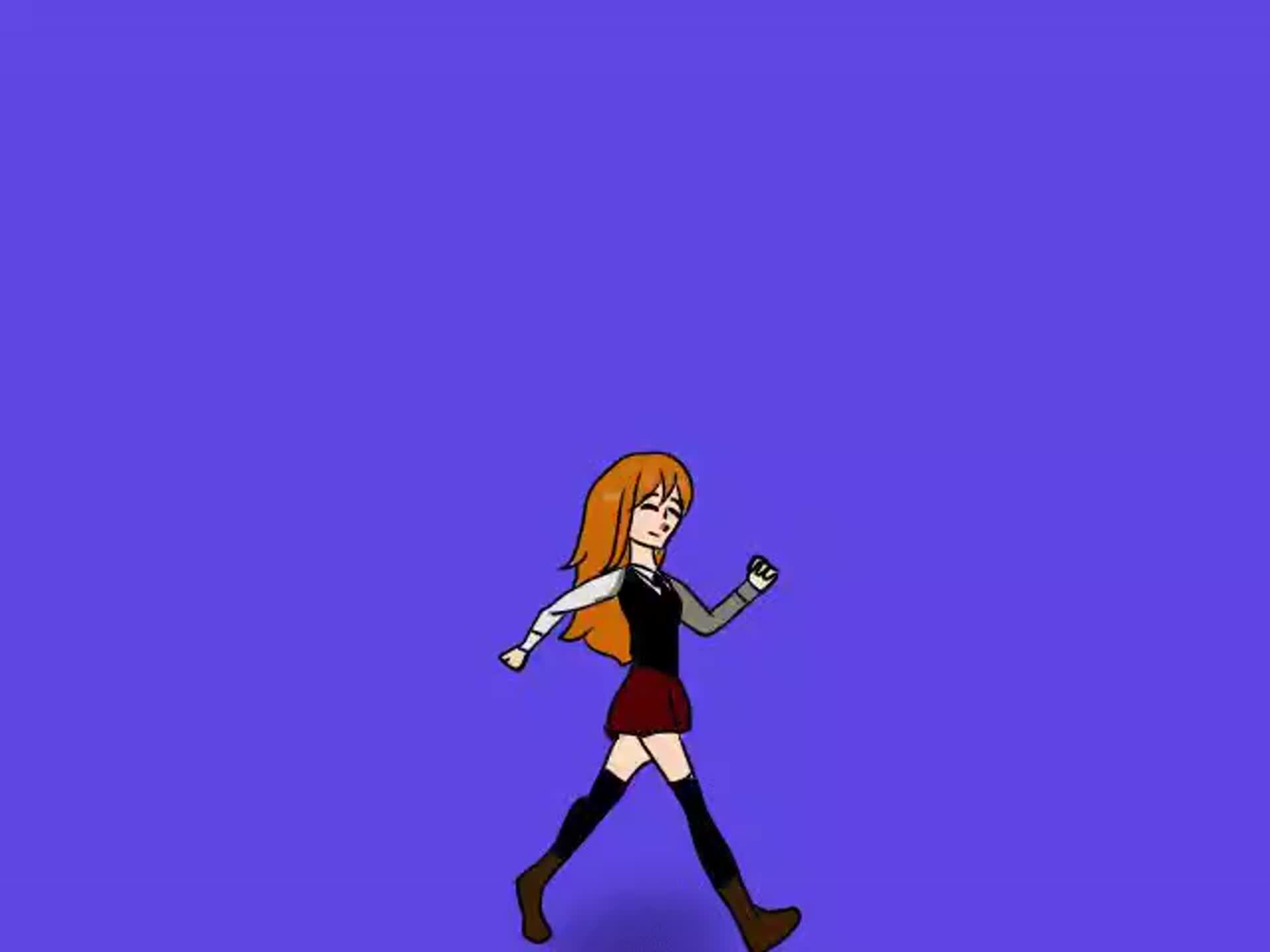 ArtStation - Walk cycle