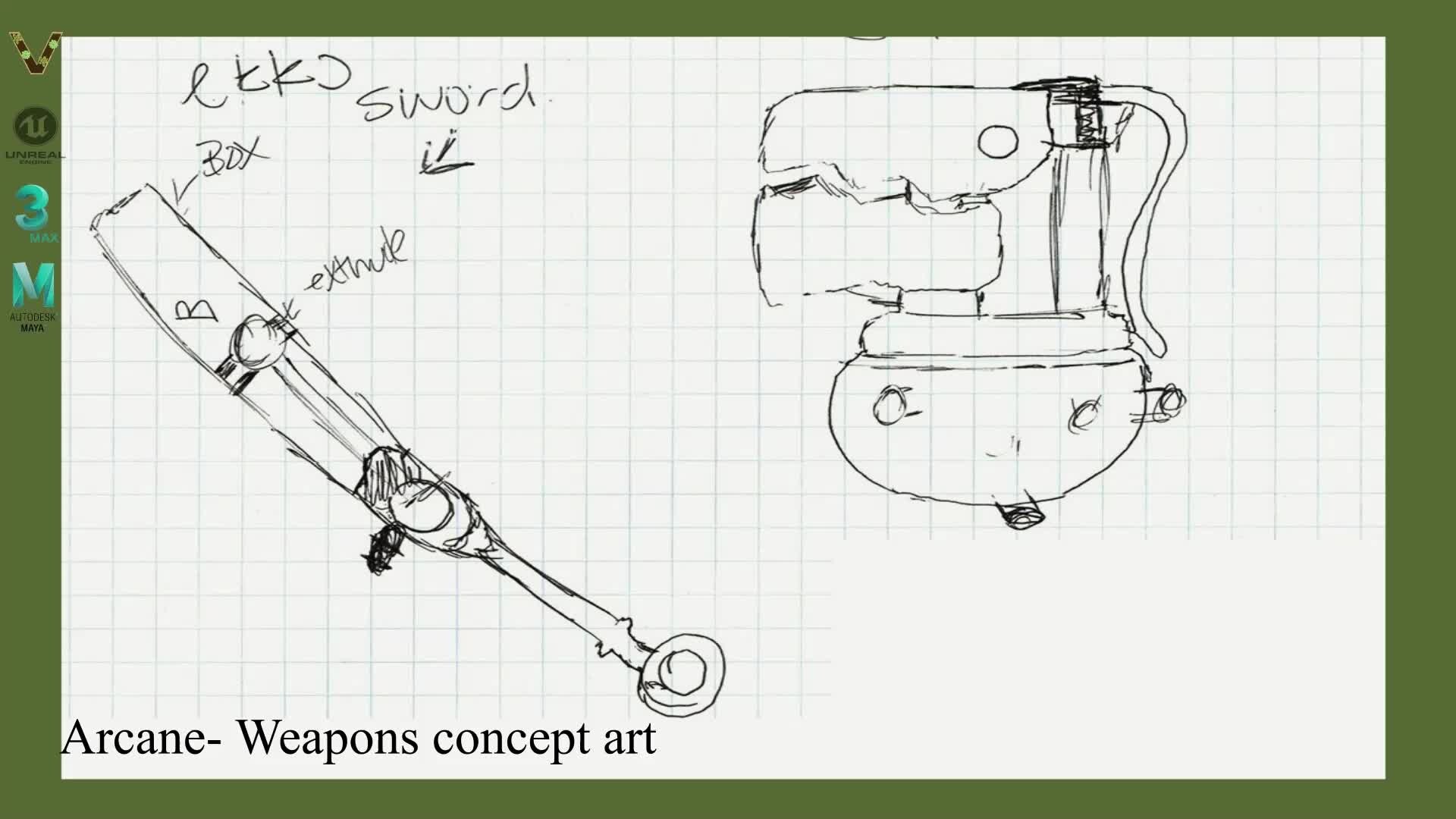 ArtStation - Ekko Sword (Arcane)