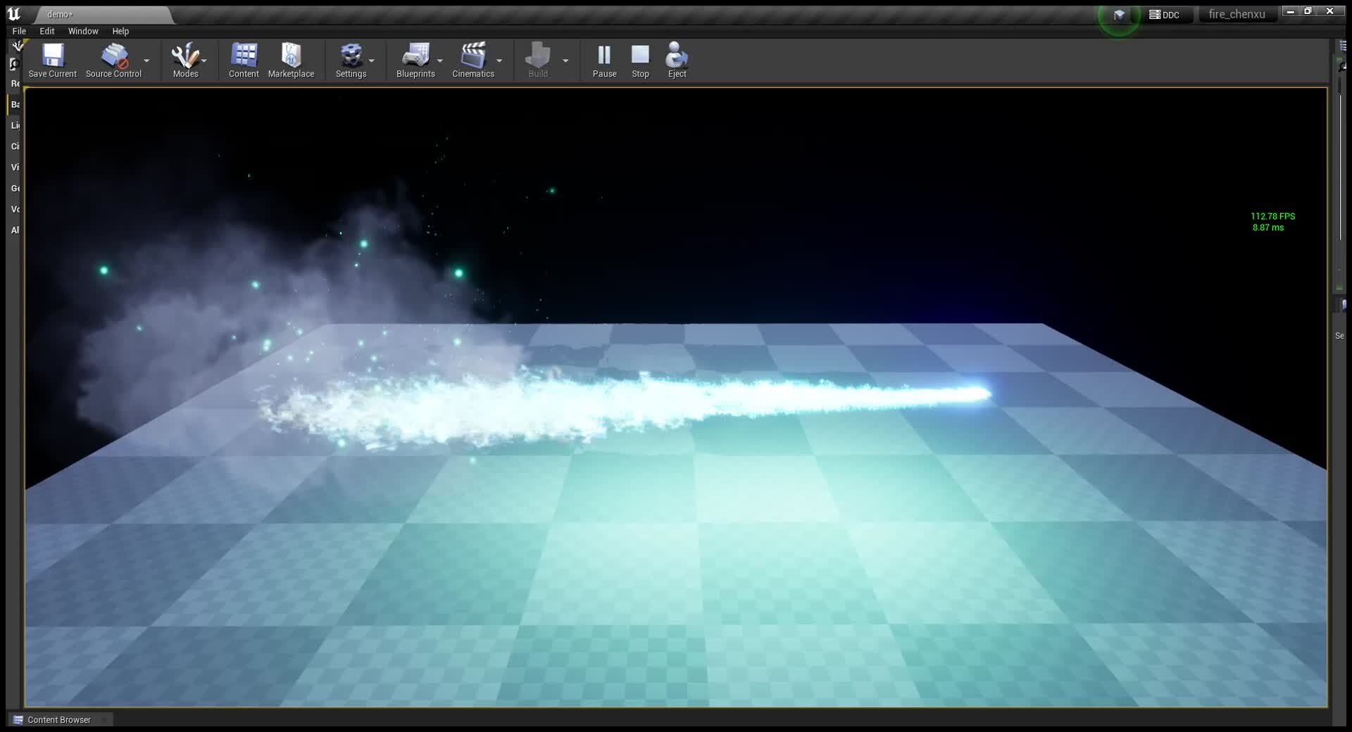 ArtStation - Blue Fire VFX
