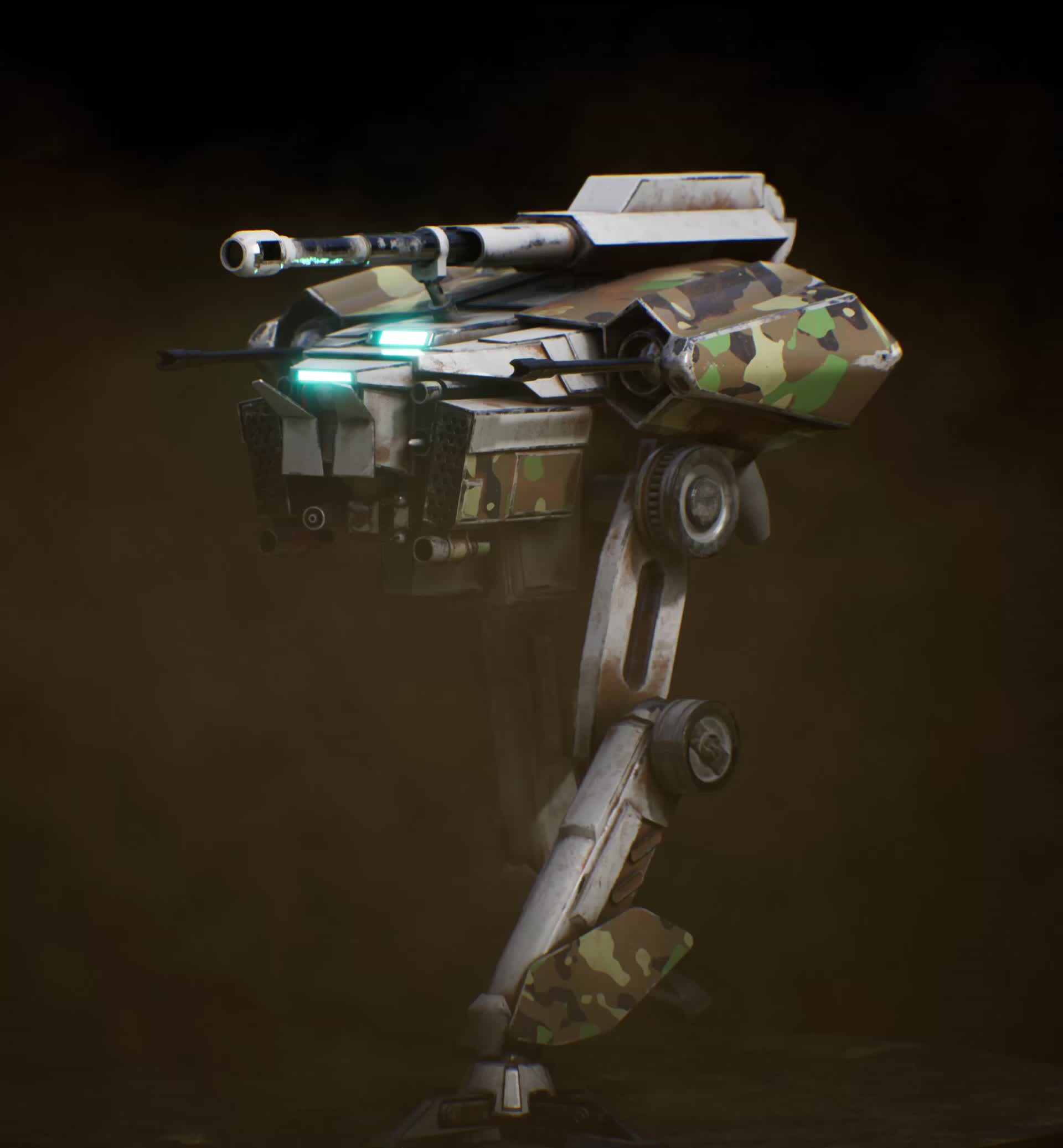 ArtStation - Cyber Tank