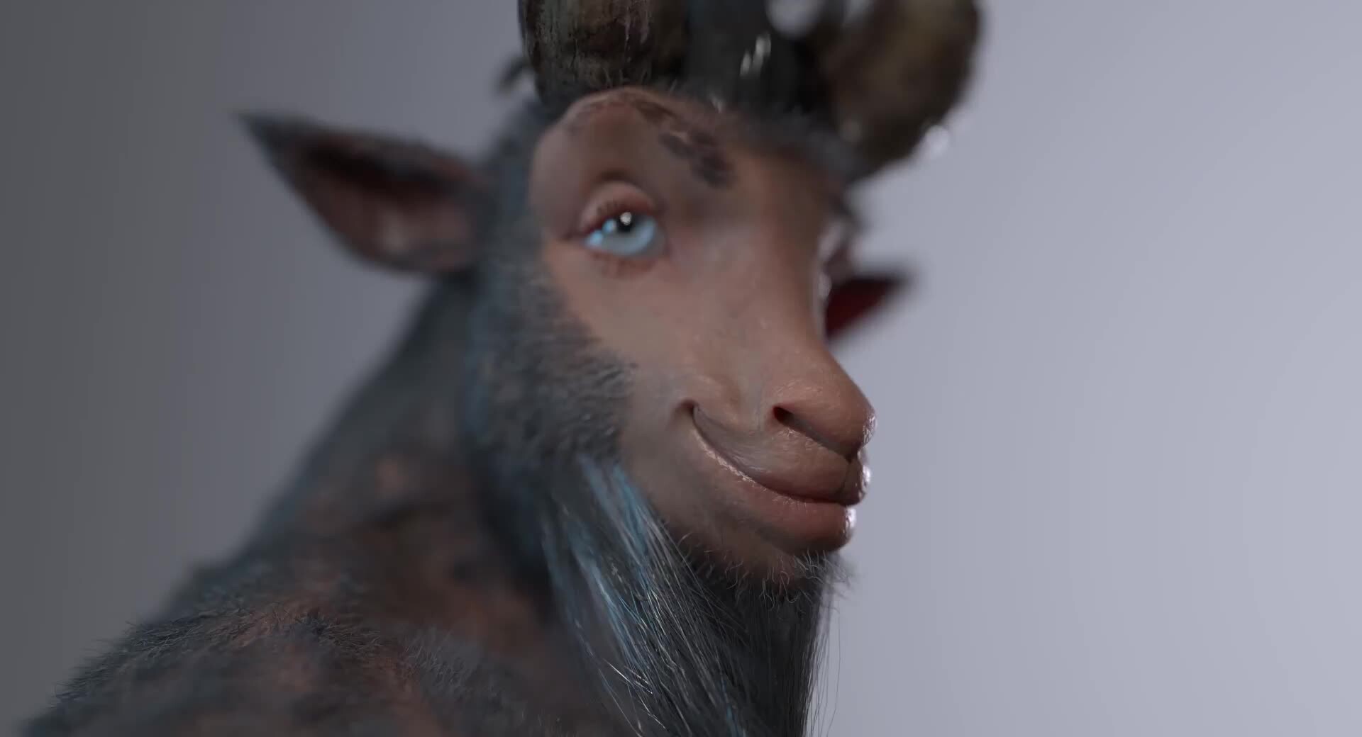 ArtStation - Man-Goat render test