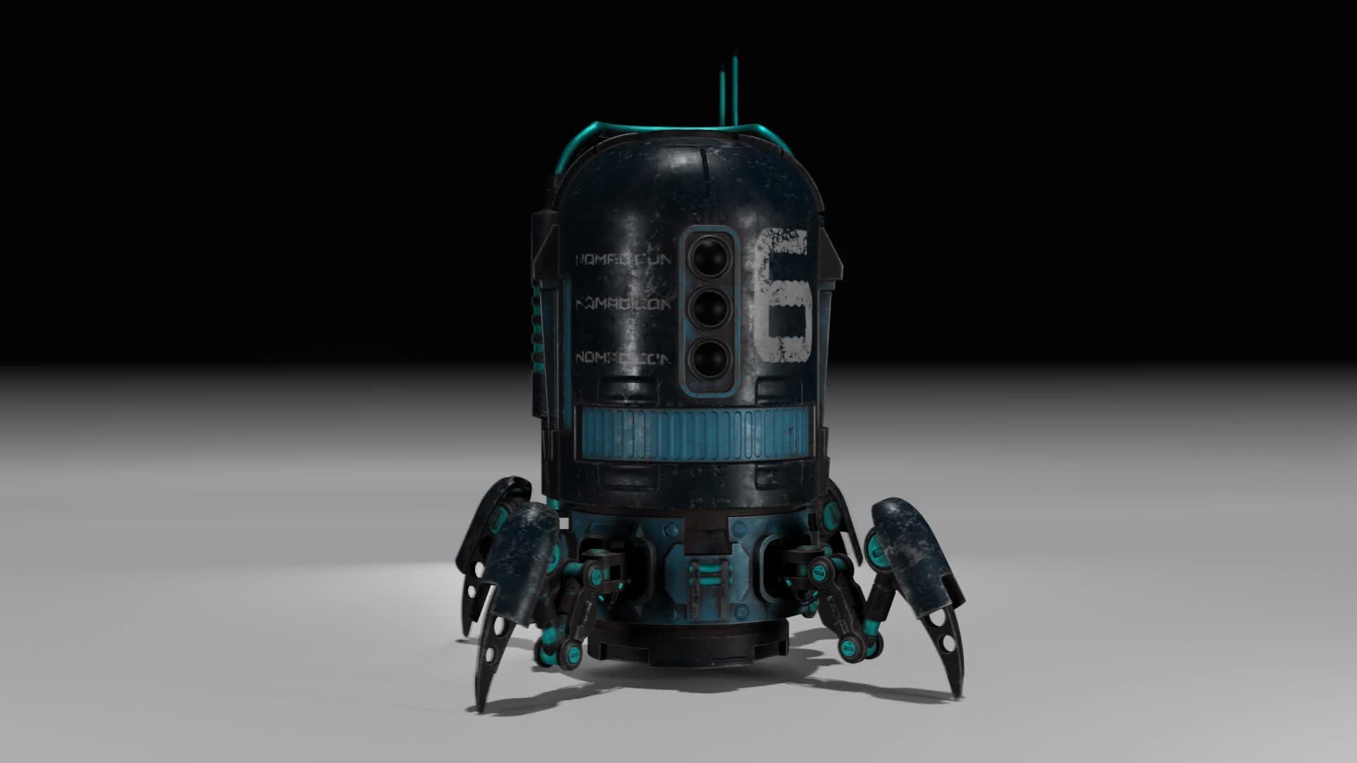 ArtStation - Spider_Bot - Substance Painter
