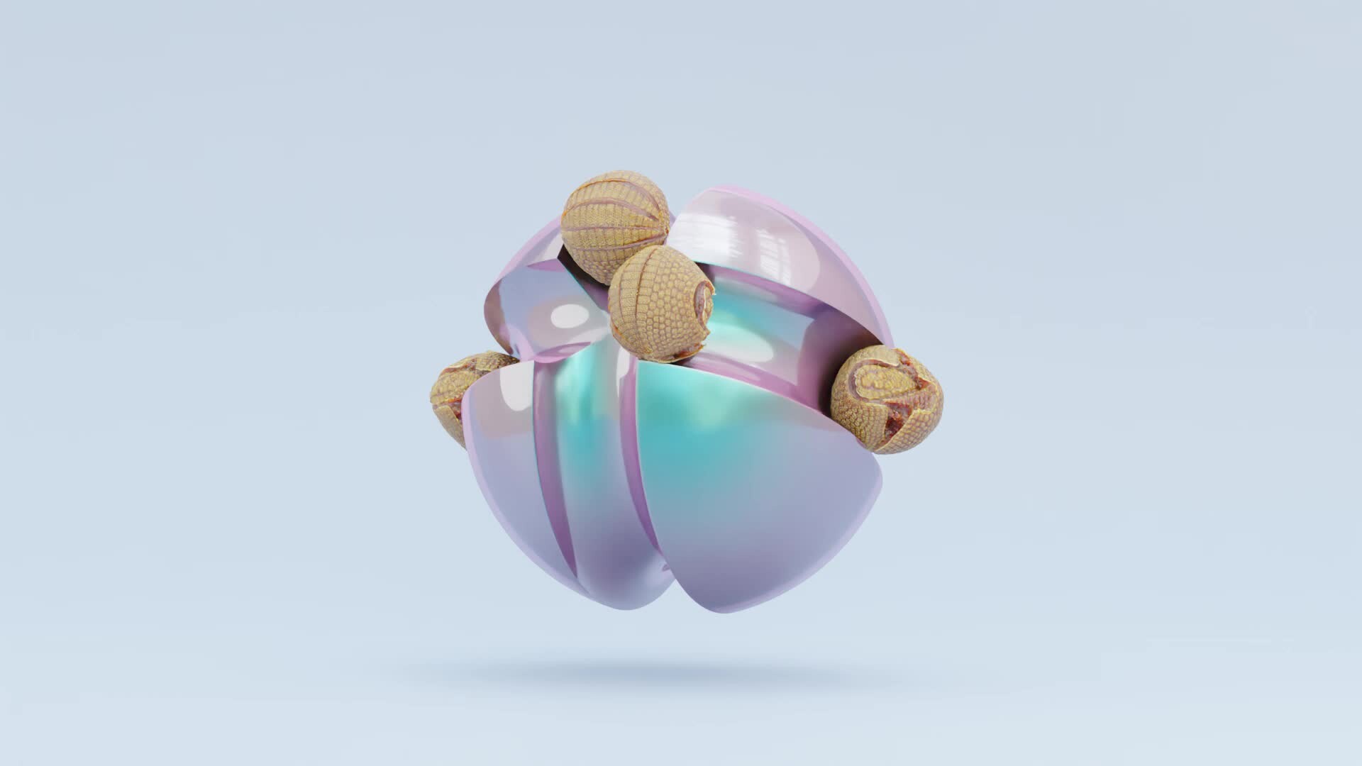 ArtStation - Armadillos sphere roll