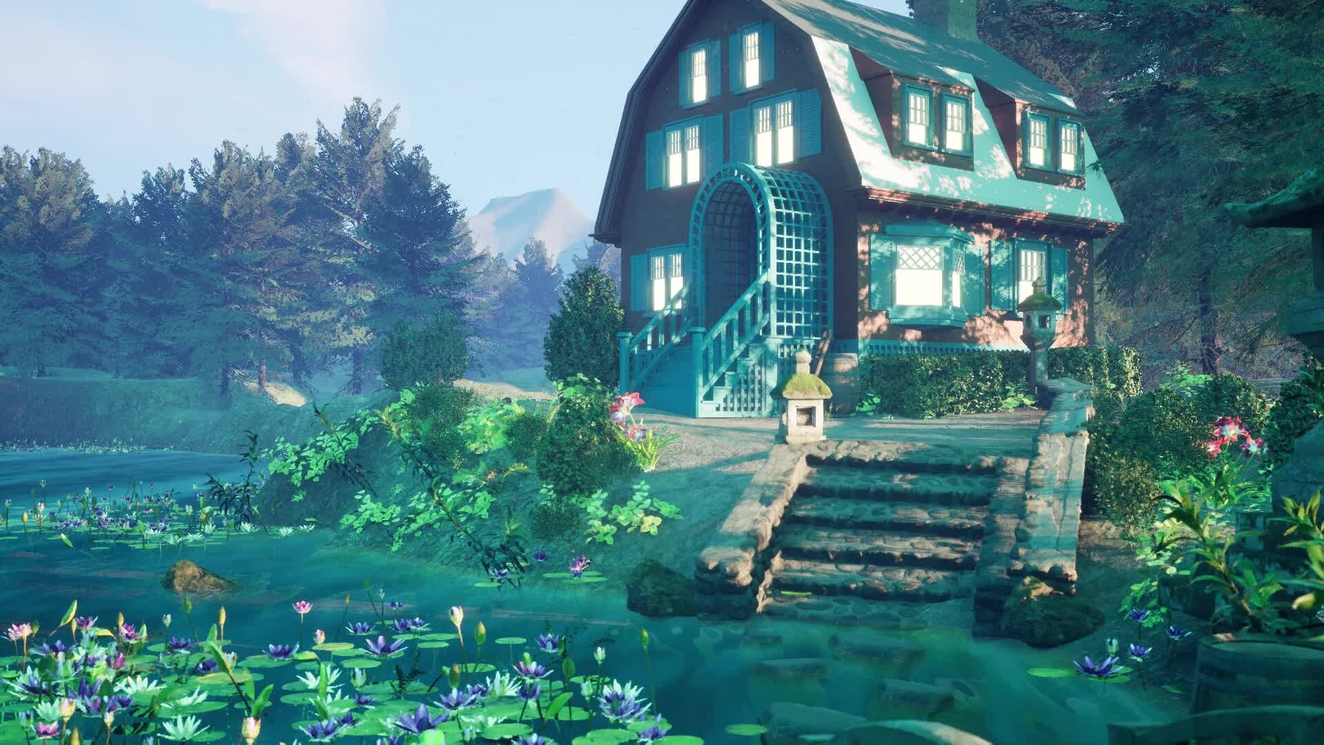 ArtStation - Modular House in its environement - UE5