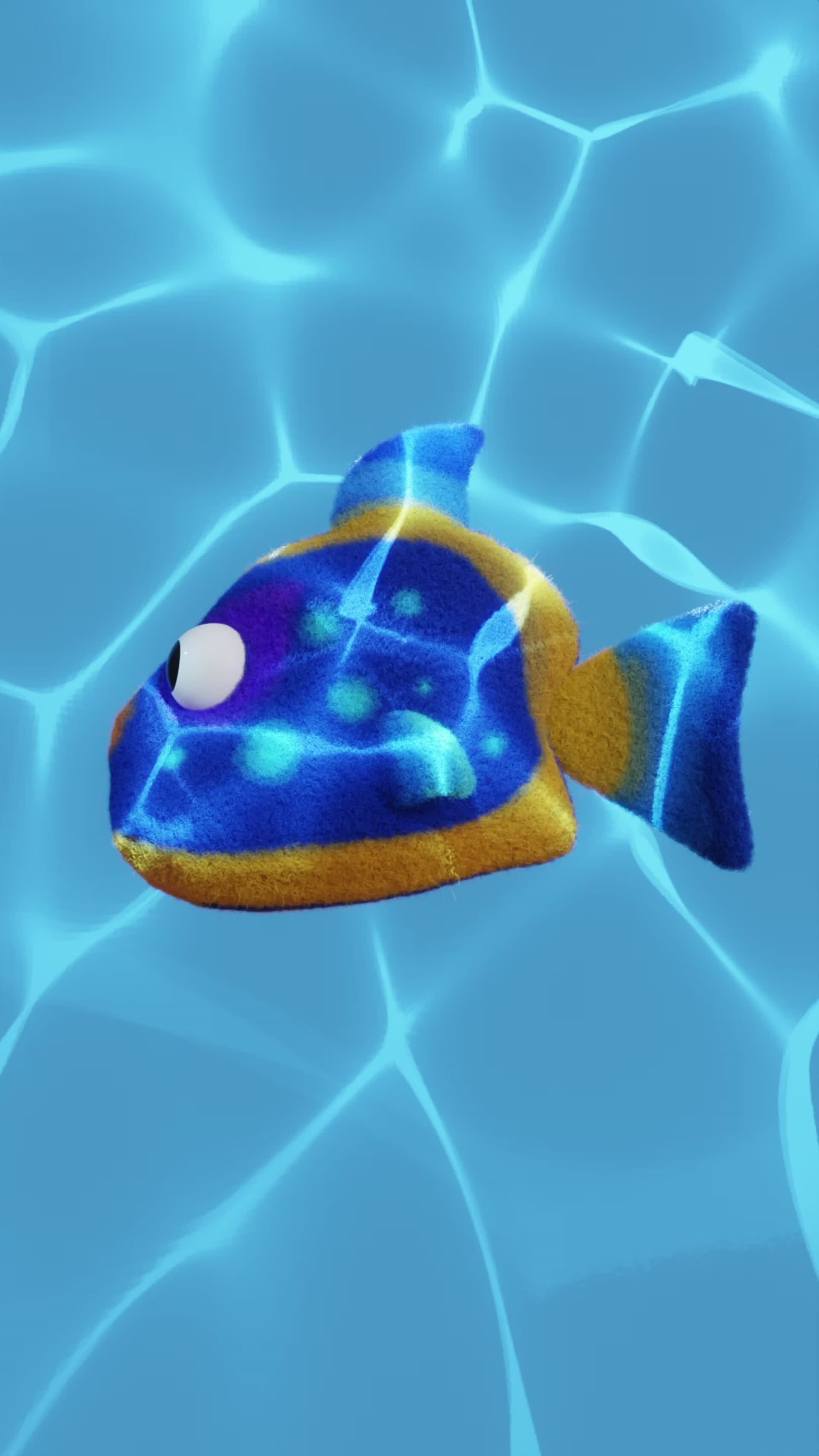 ArtStation - Fuzzy fish