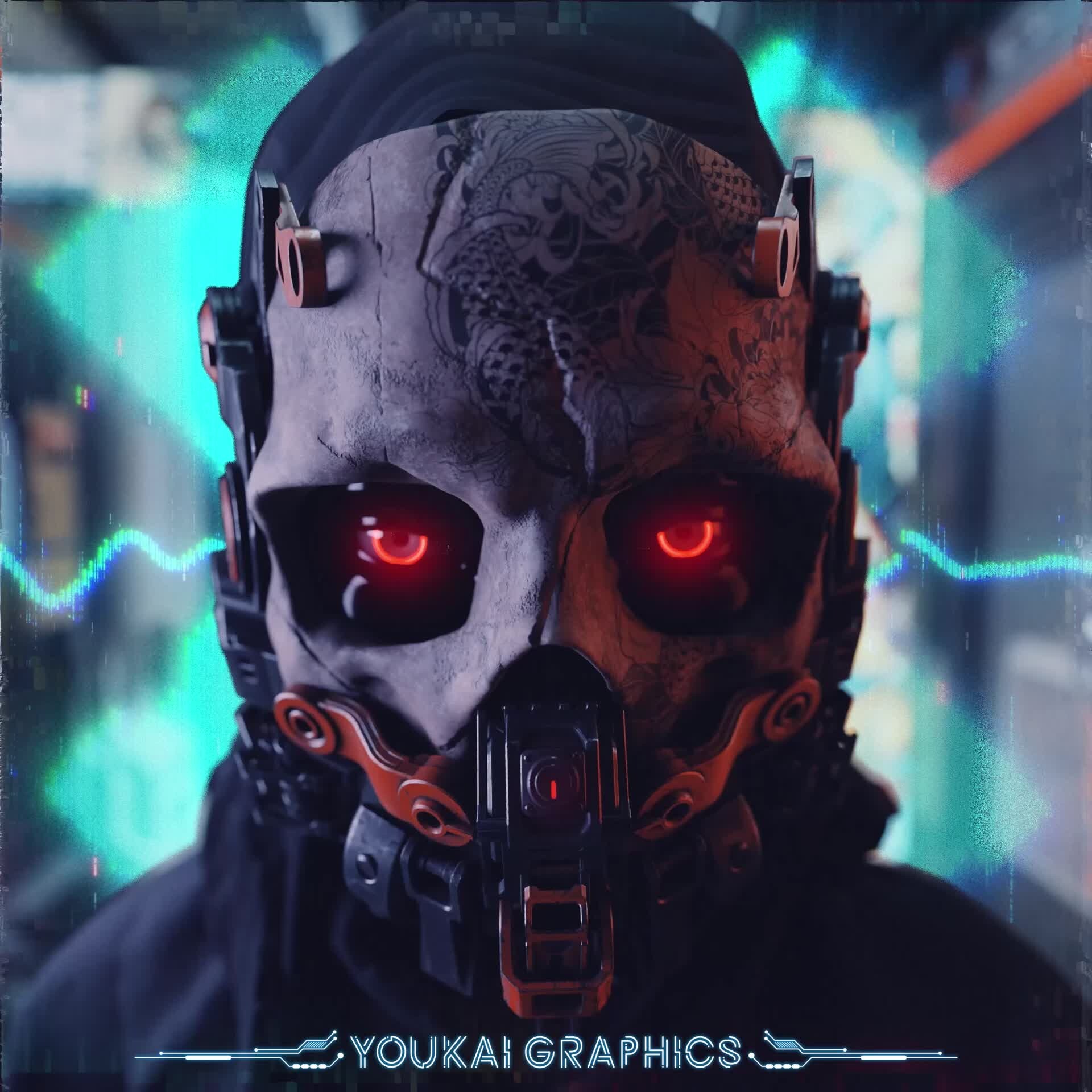 ArtStation - Mechanical Skull Mask