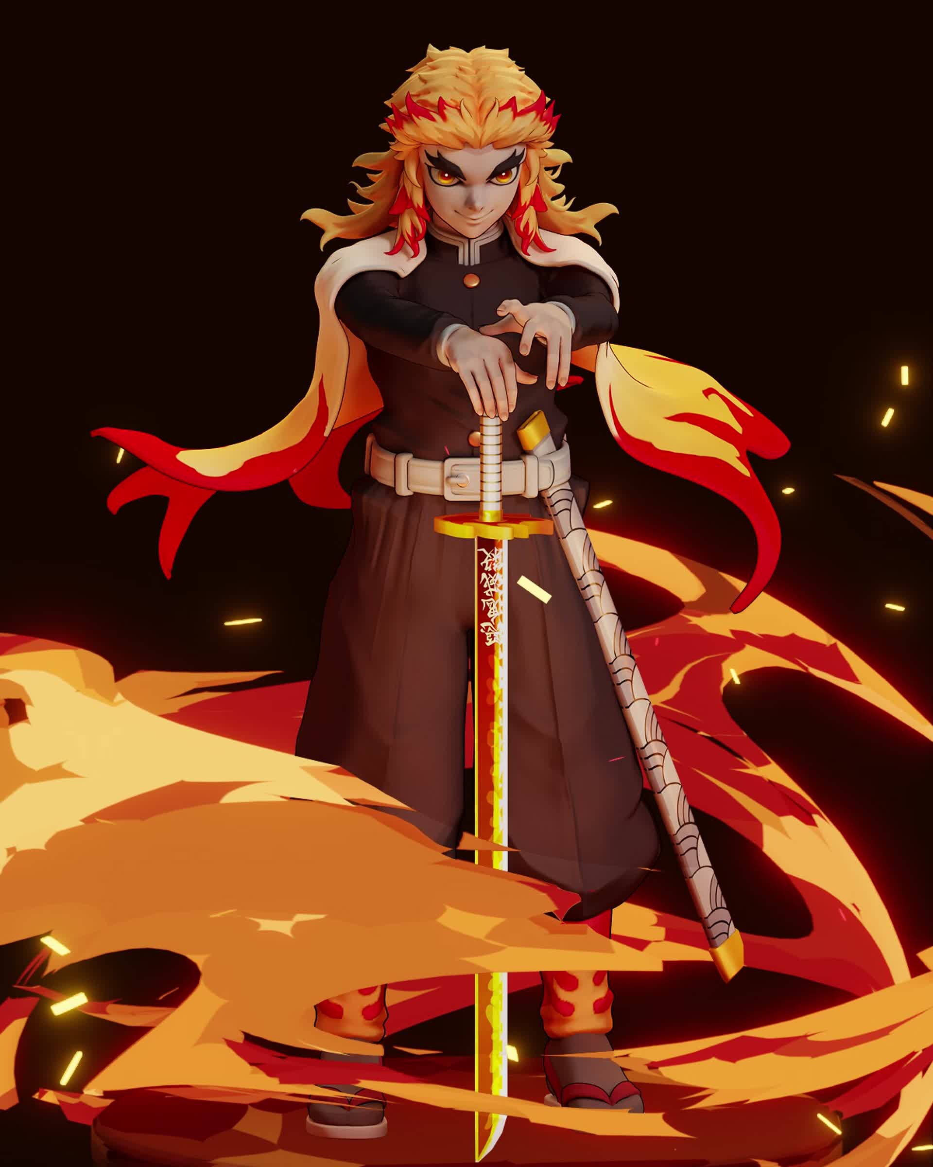 ArtStation - Rengoku Kyoujurou