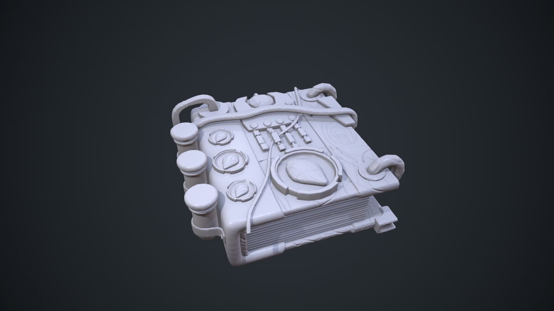 ArtStation - Stylized Magic Book