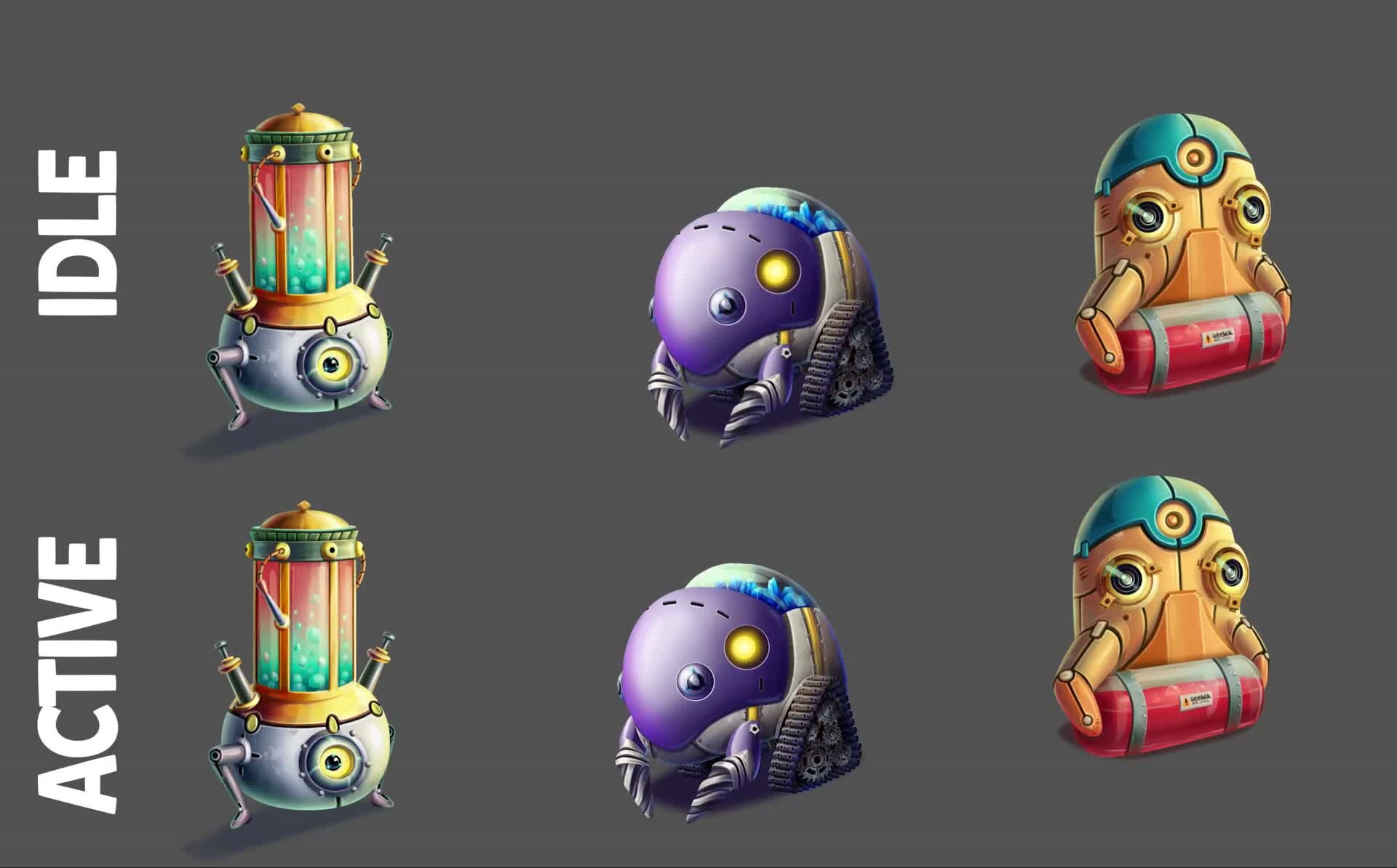 ArtStation - Animated game characters