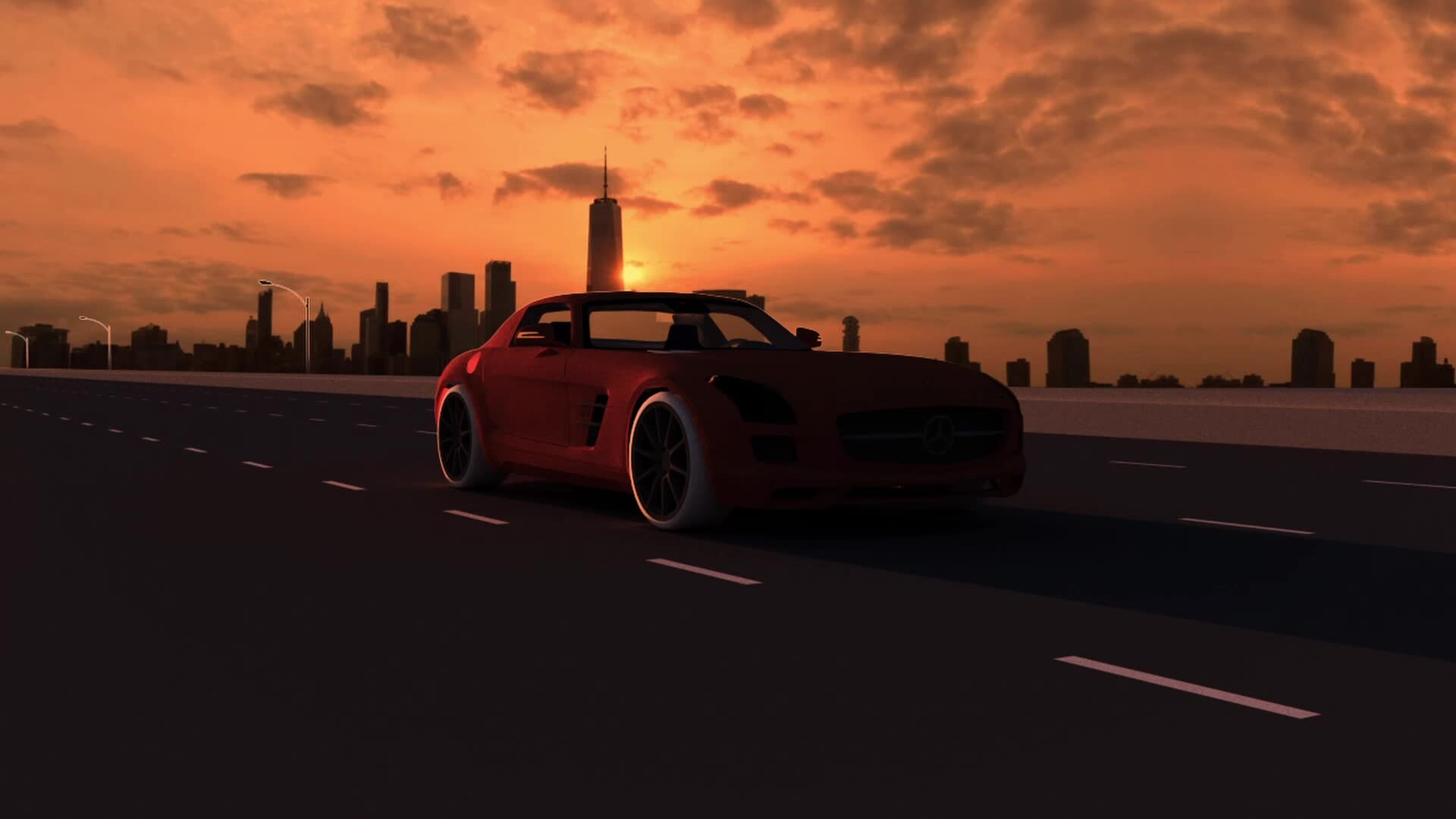 ArtStation - 3d car animation