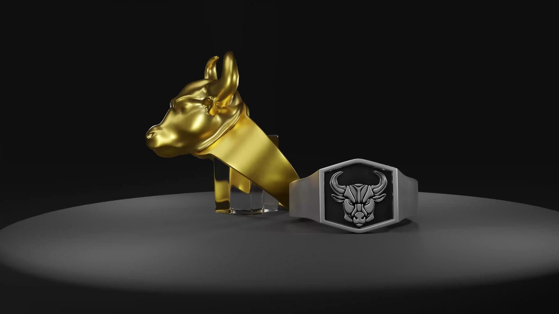 ArtStation - Rings with a Bull