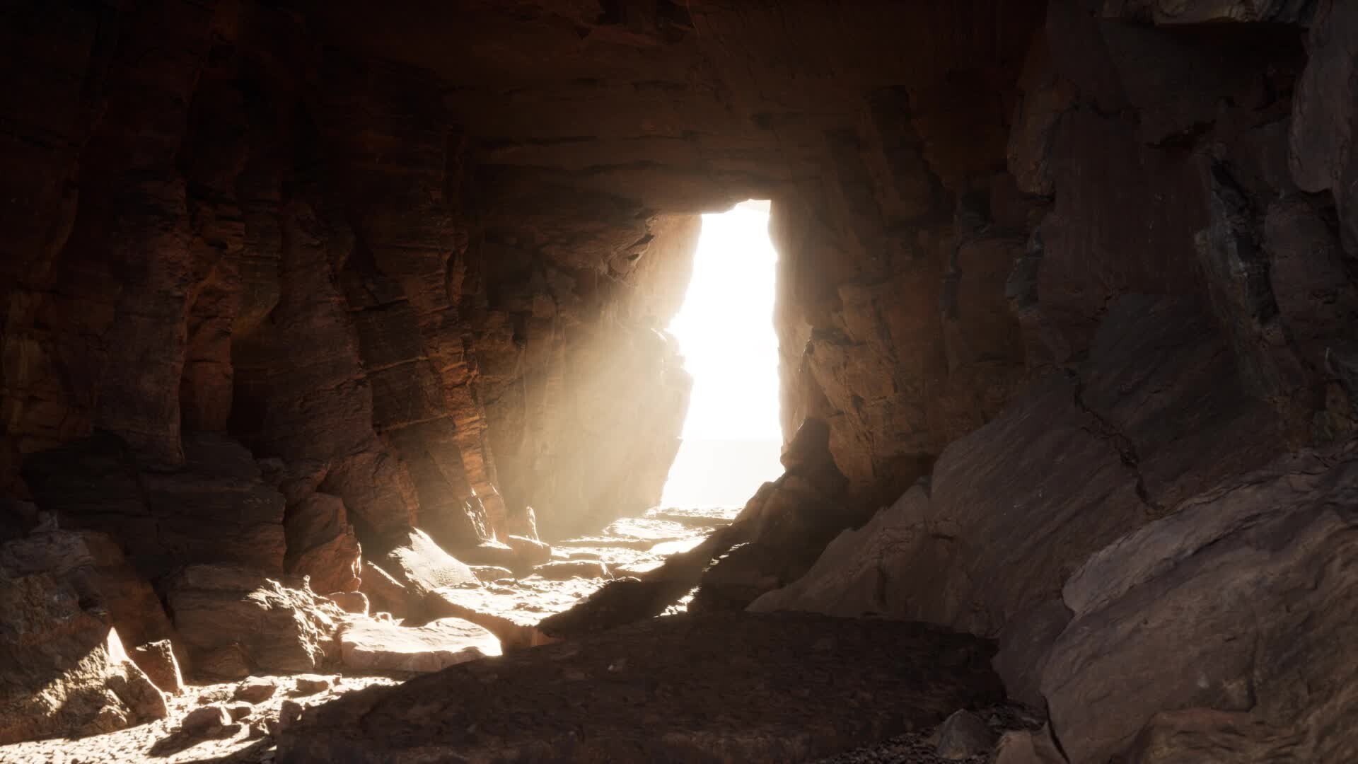 ArtStation - Nordic Cave Scene