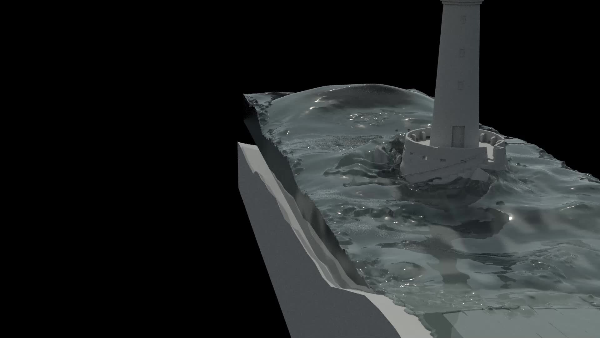 ArtStation - My first ocean sim