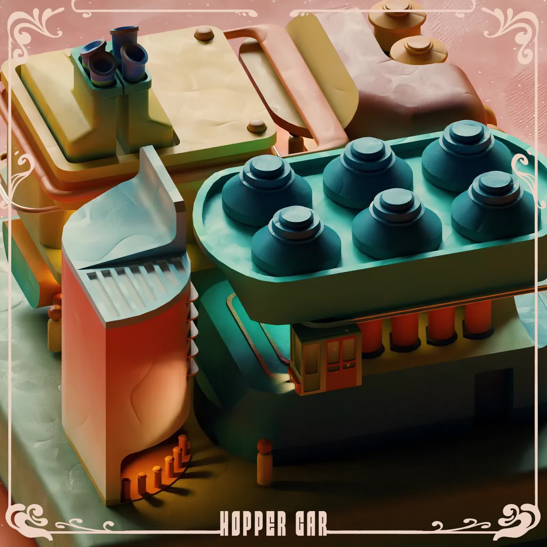 ArtStation - Hopper car