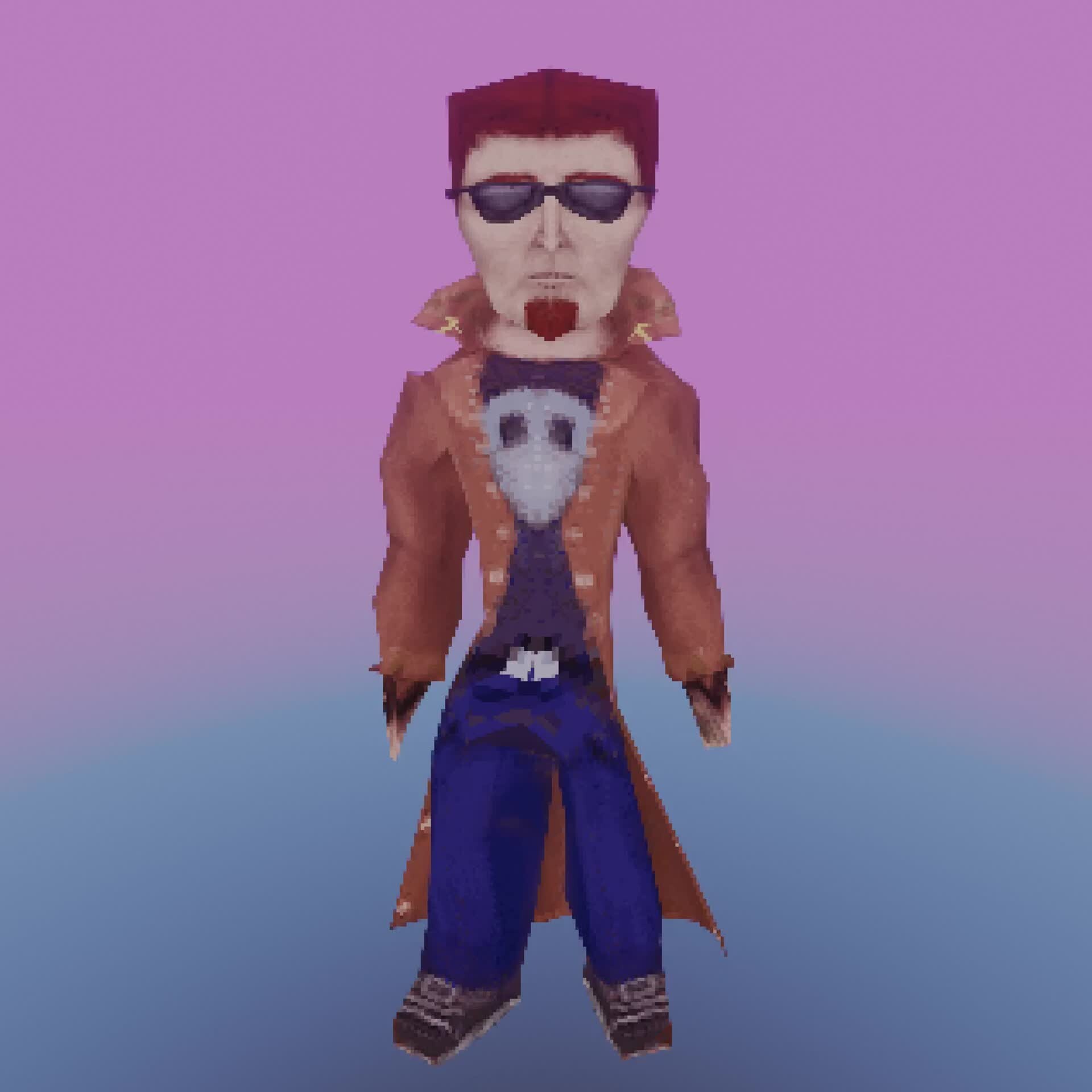 ArtStation - postal dude remade(ps1)