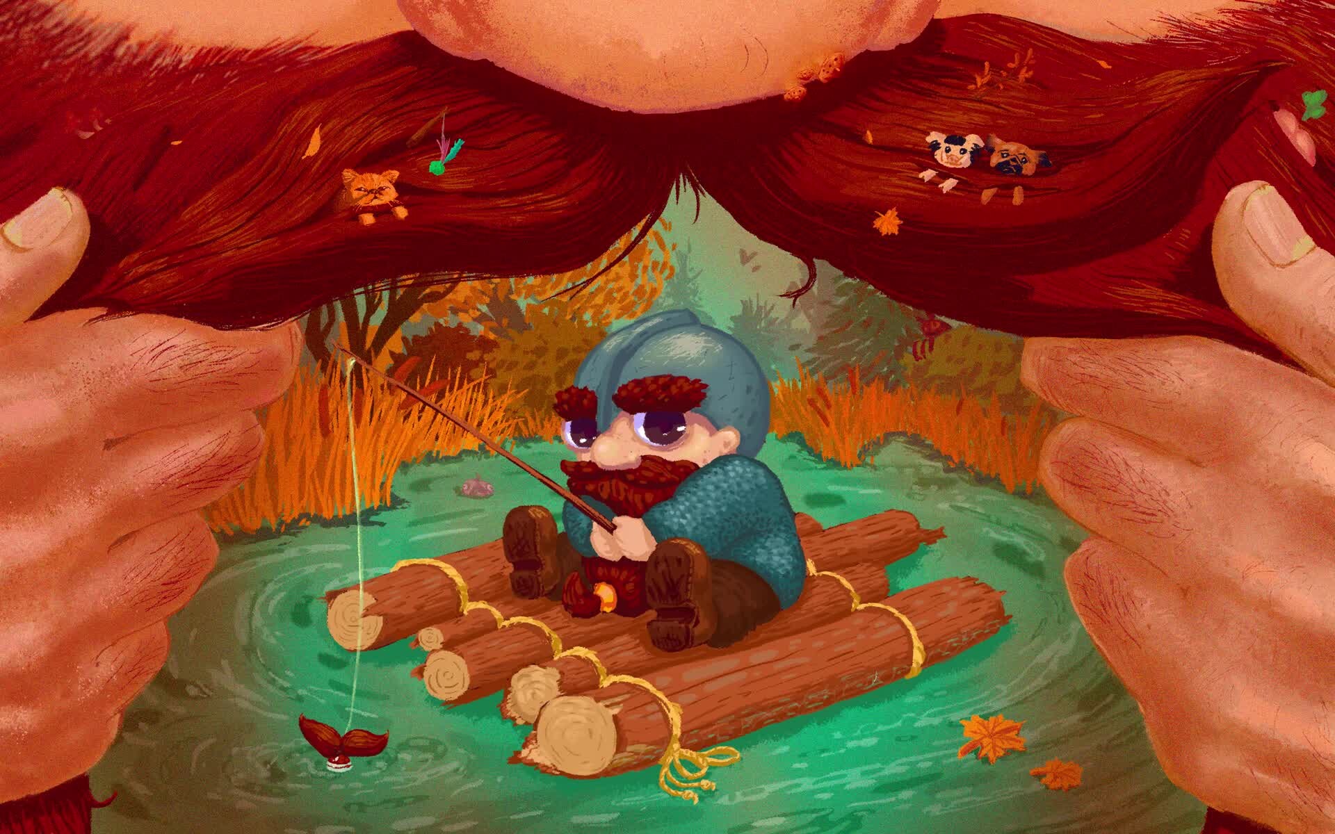 ArtStation - Autumn dwarf