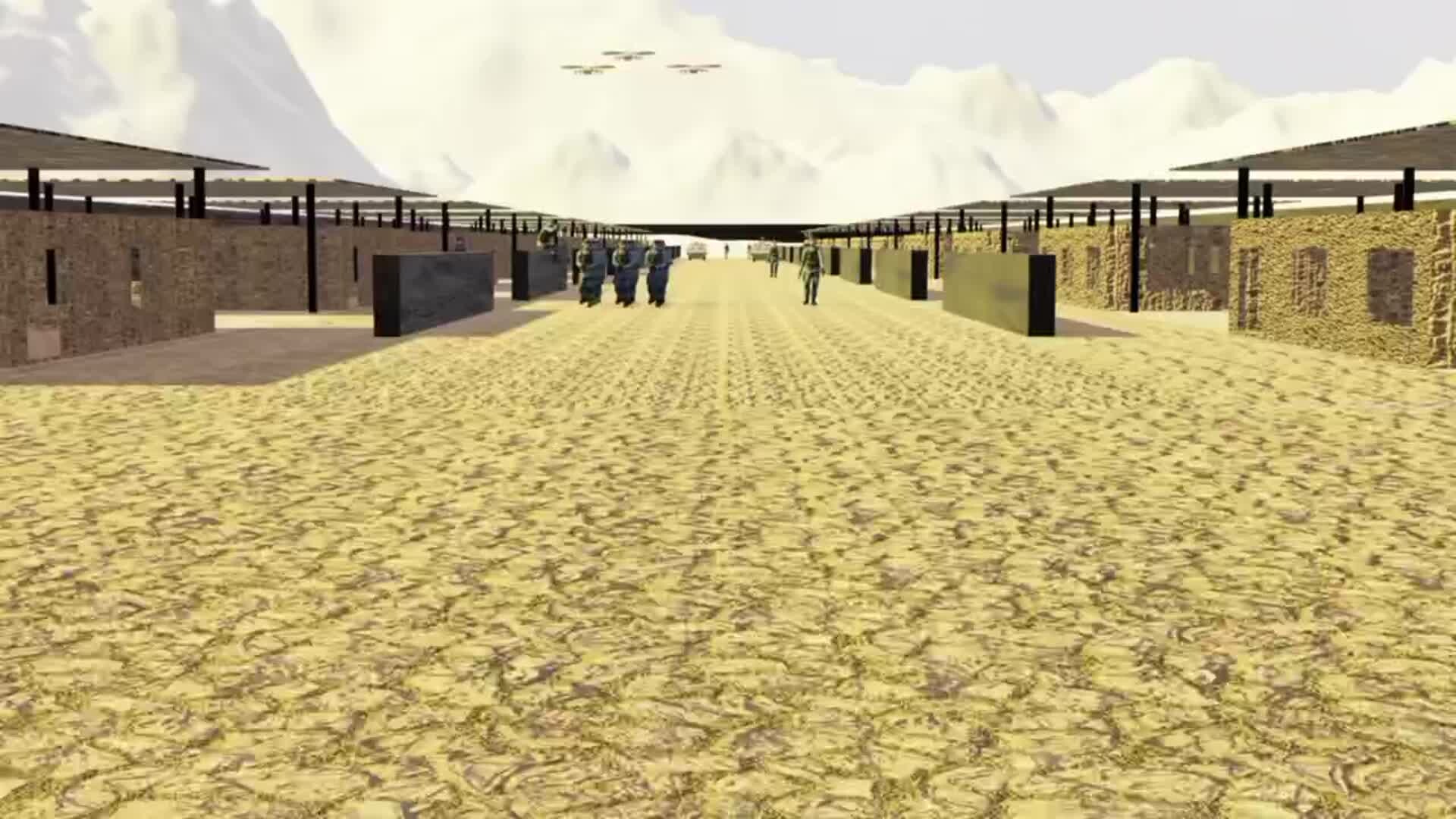 ArtStation - Army boot camp Animation