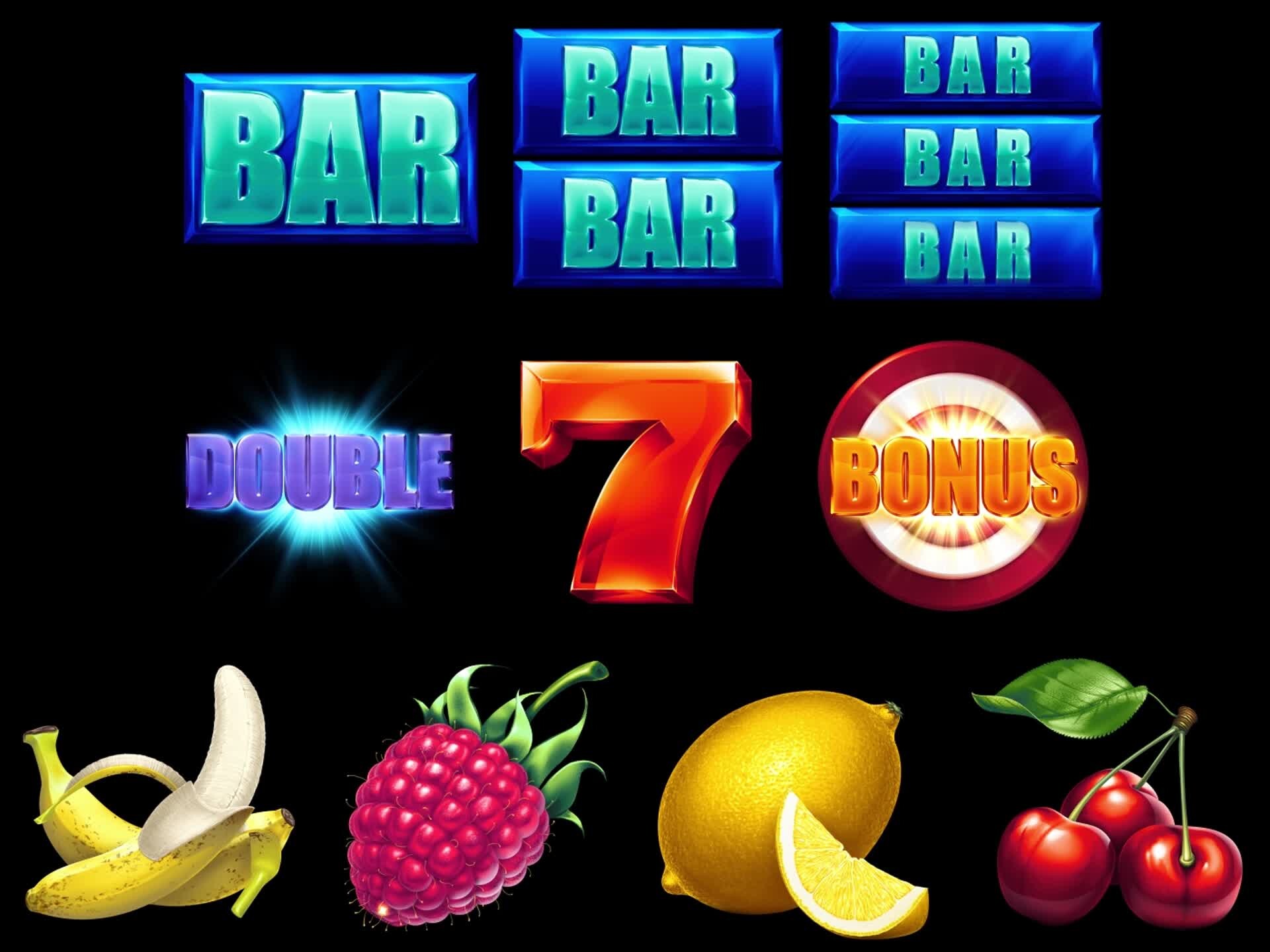 ArtStation - Set of slot symbols animation for the Classic slot game