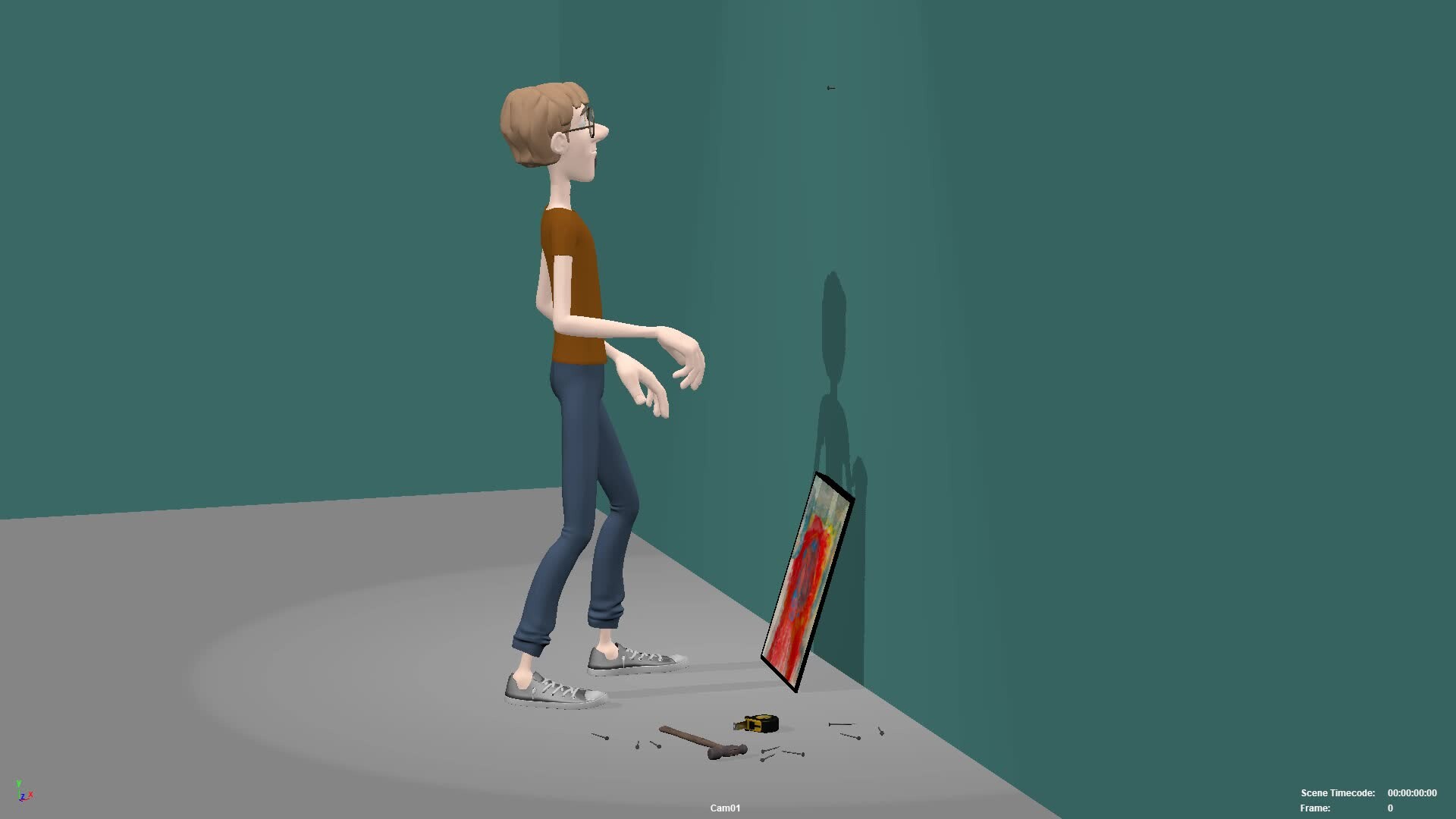 ArtStation - "Decorating" - 3D Animation